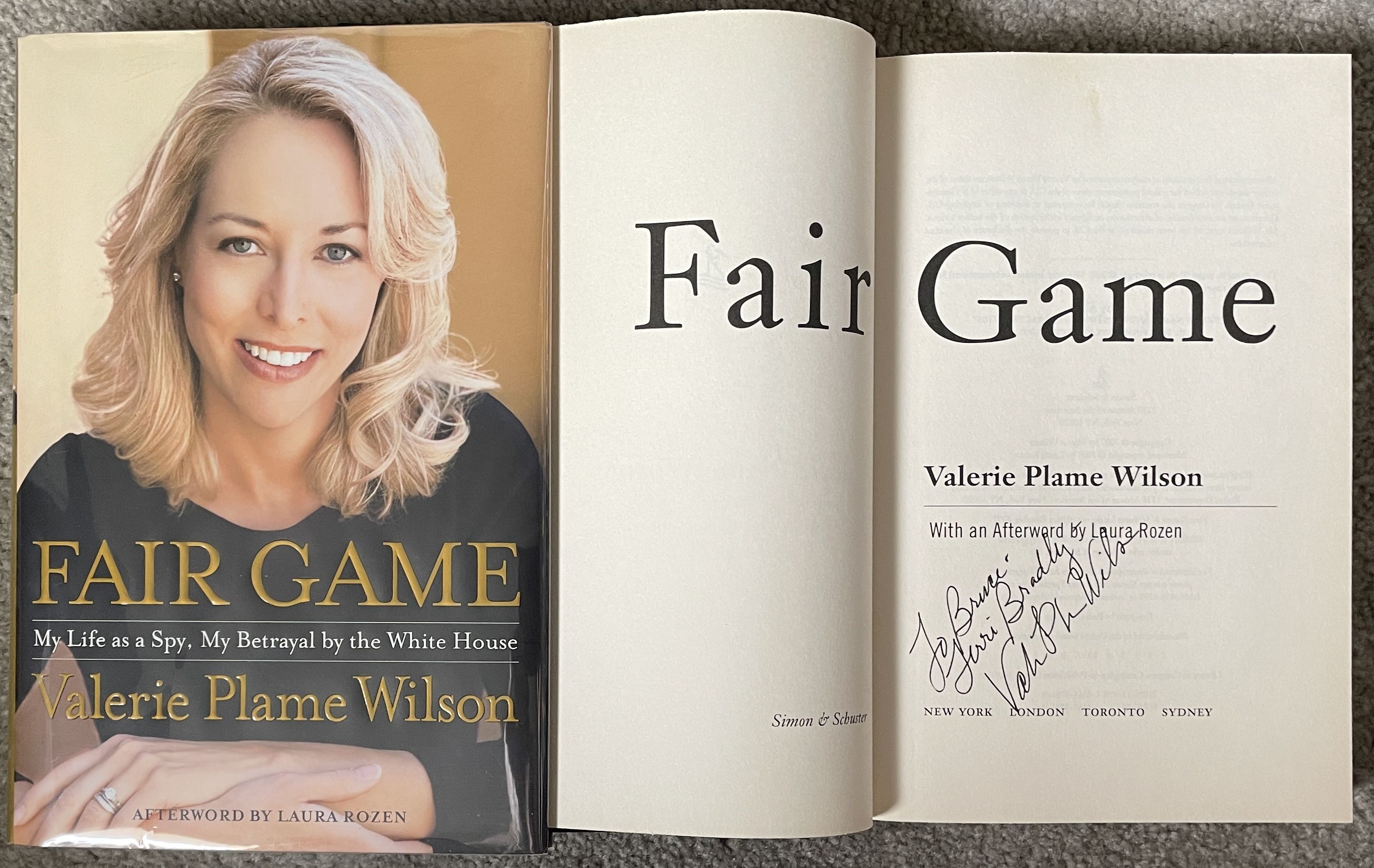 Valerie Plame Fair Game