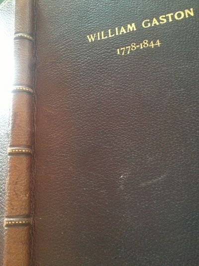 BIBLIO | William Gaston 1778-1844, anthropodermic bibliopegy by Henry G ...