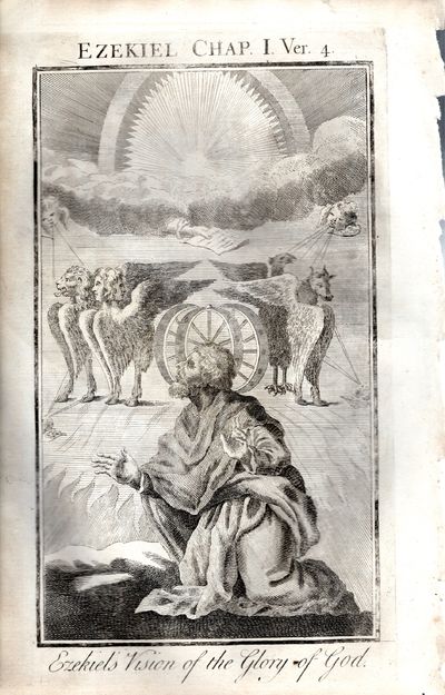 Ezekiel, Chap. I, Verse 4 Ezekiel's Vision of the Glory of God" ...full ...