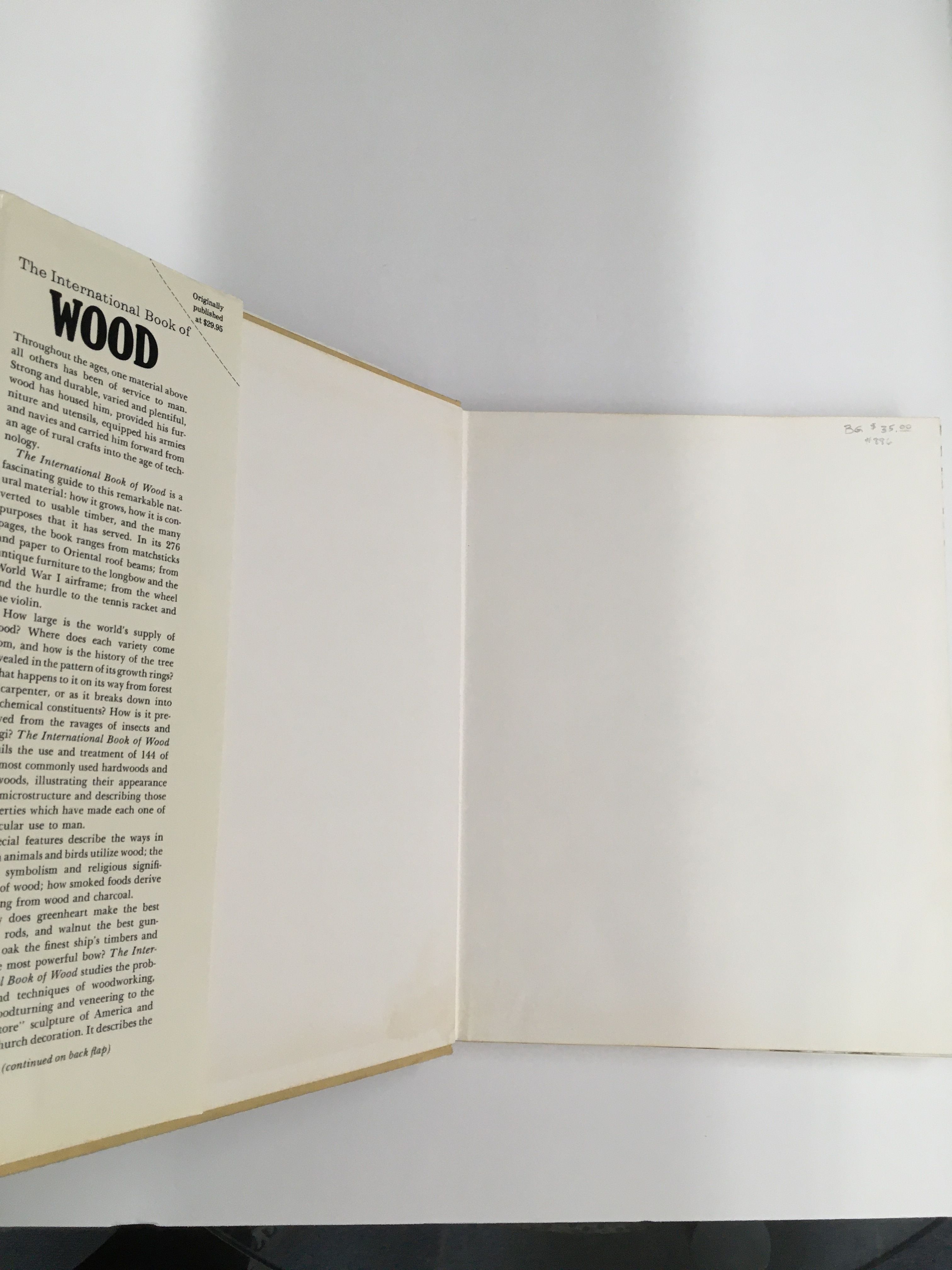 International Book Of Wood by Editor: Martyn Bramwell | Paper over ...
