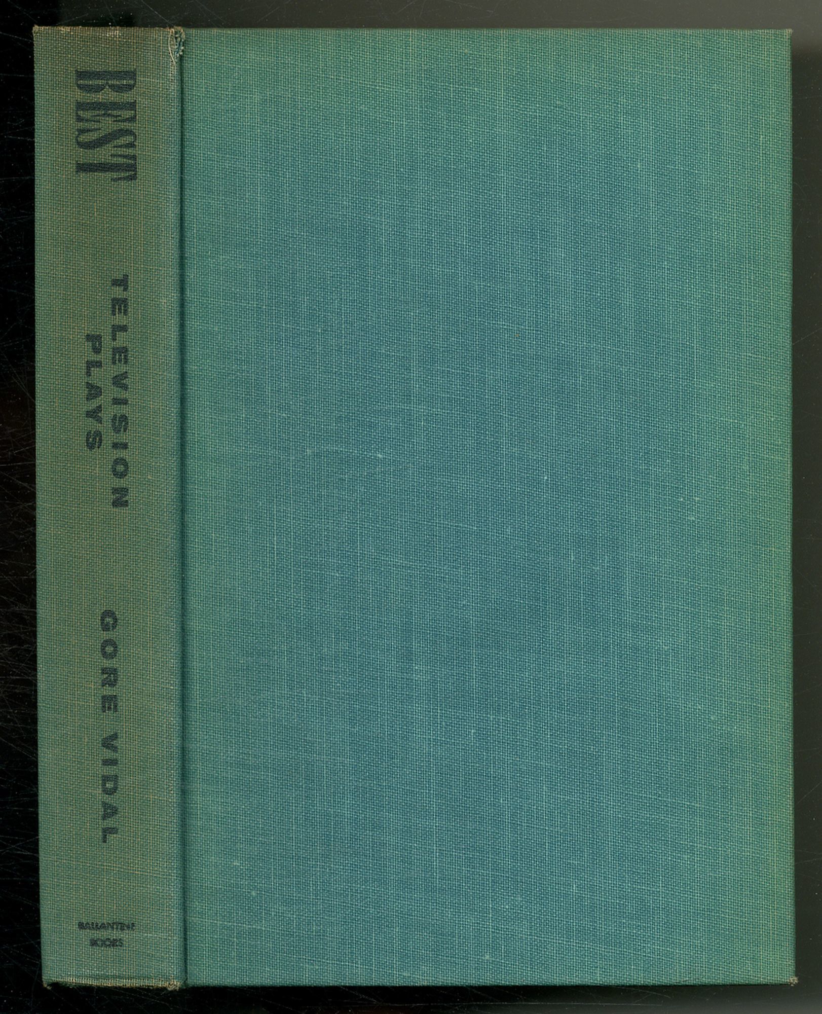 Best Television Plays by (VIDAL, Gore, Paddy Chayefsky, Reginald Rose ...