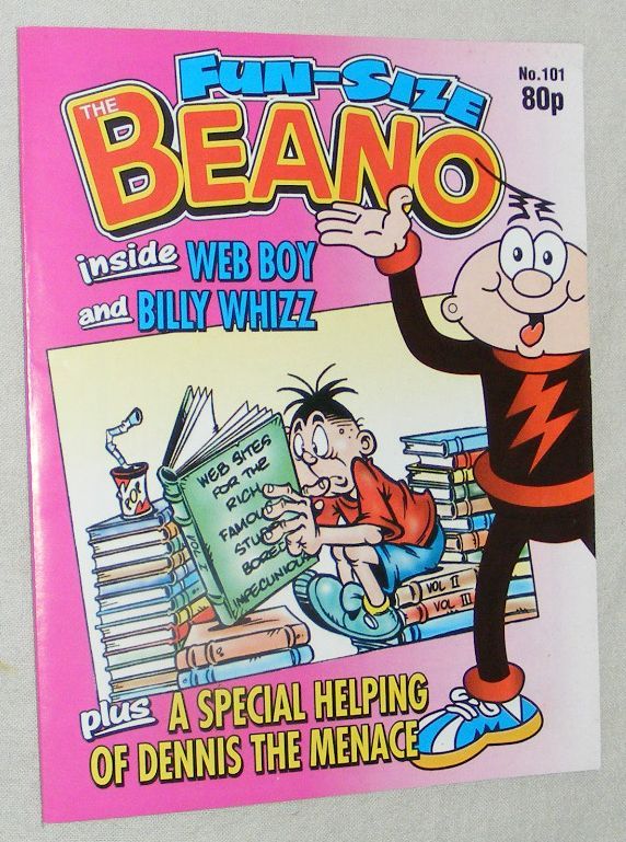 Fun Size Beano No.101. Web Boy and Billy Whizz by D C Thomson ...
