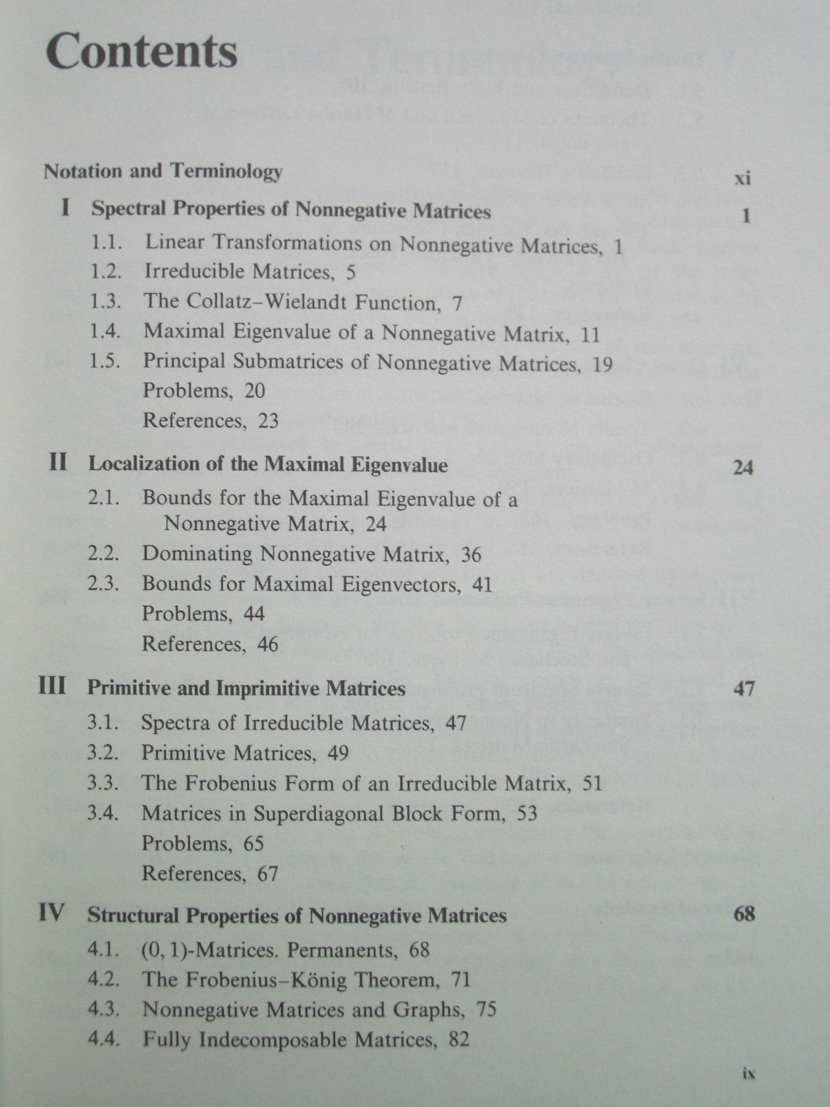 Biblio Nonnegative Matrices By Minc Henryk Hardcover 1998 John Wiley And Sons 9780471839668 