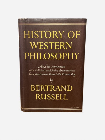 BIBLIO | History of Western Philosophy by Russell, Bertrand | Hardcover ...