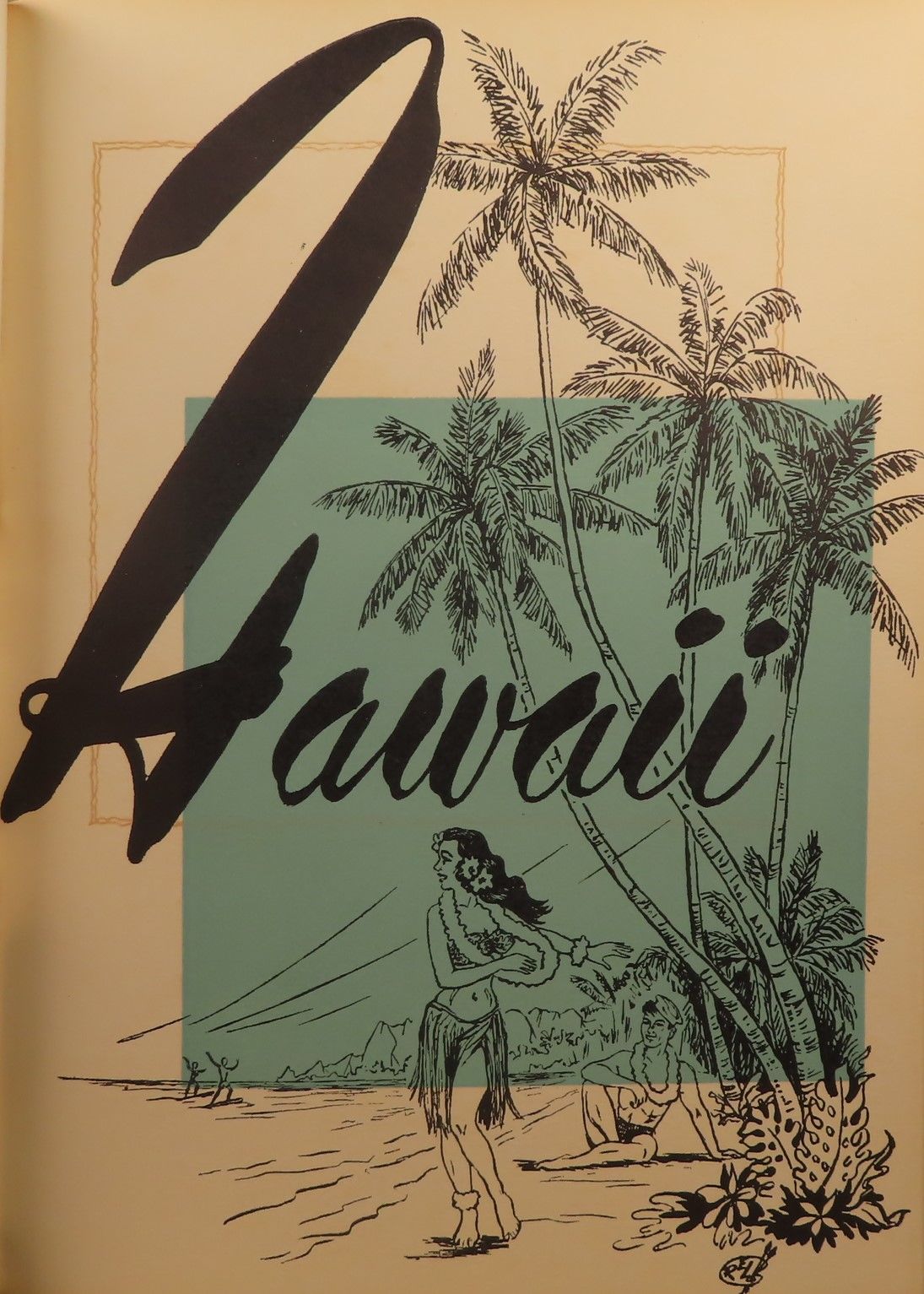 U.S.S. Iowa (BB61) Cruise Book 1951-1952 (INSCRIBED by Commanding ...