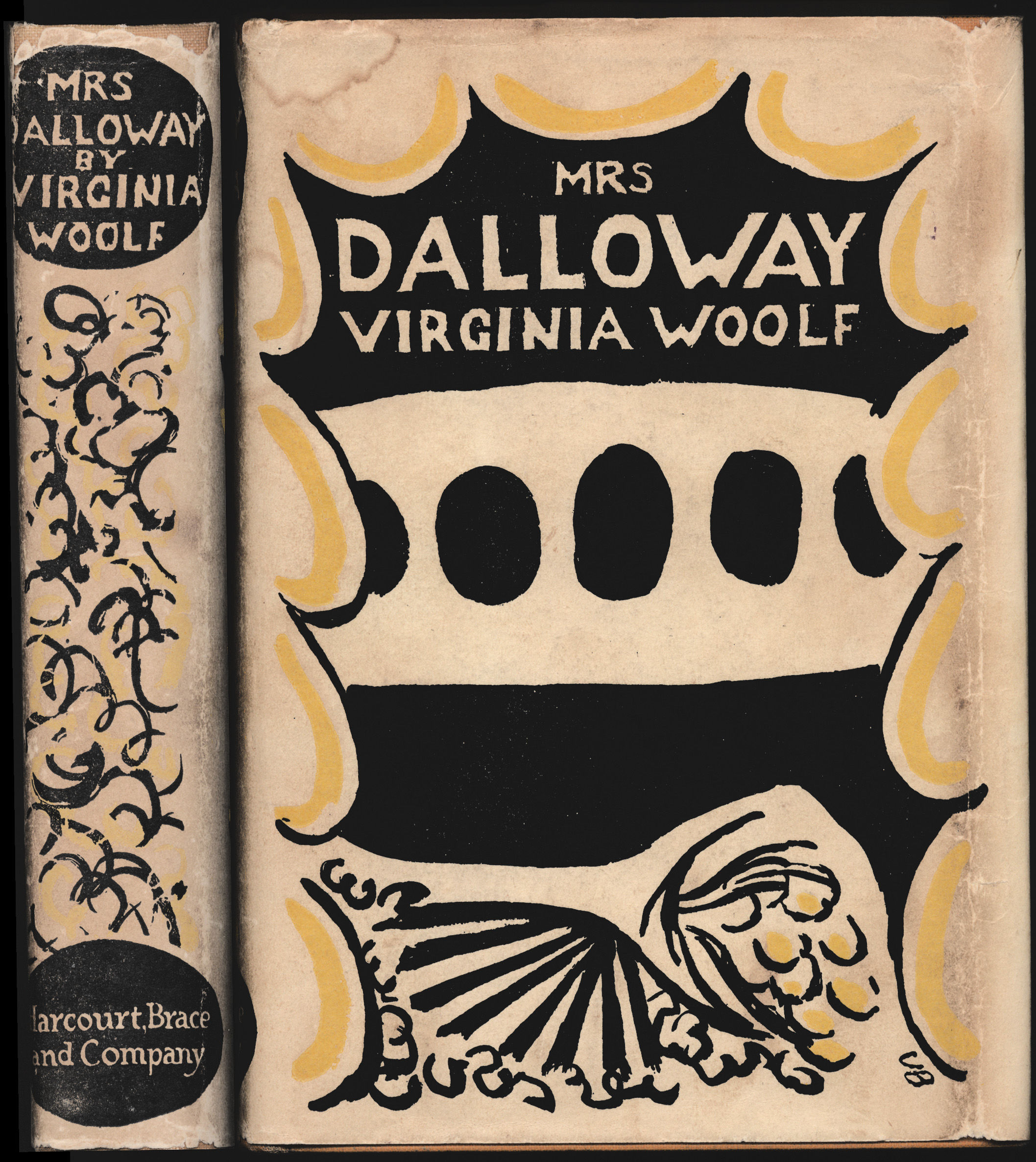 Mrs. Dalloway by Virginia Woolf (Wolf) - First Edition - First Printing ...