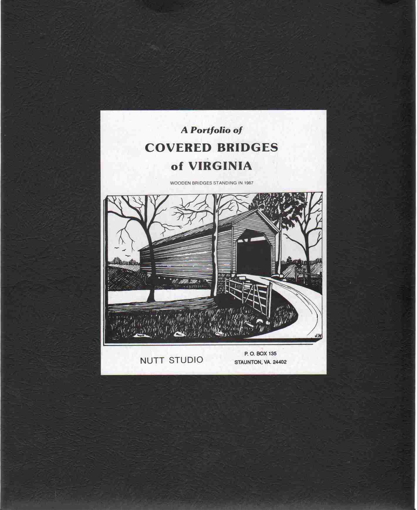 A PORTFOLIO OF COVERED BRIDGES OF VIRGINIA Wooden Bridges Standing in ...