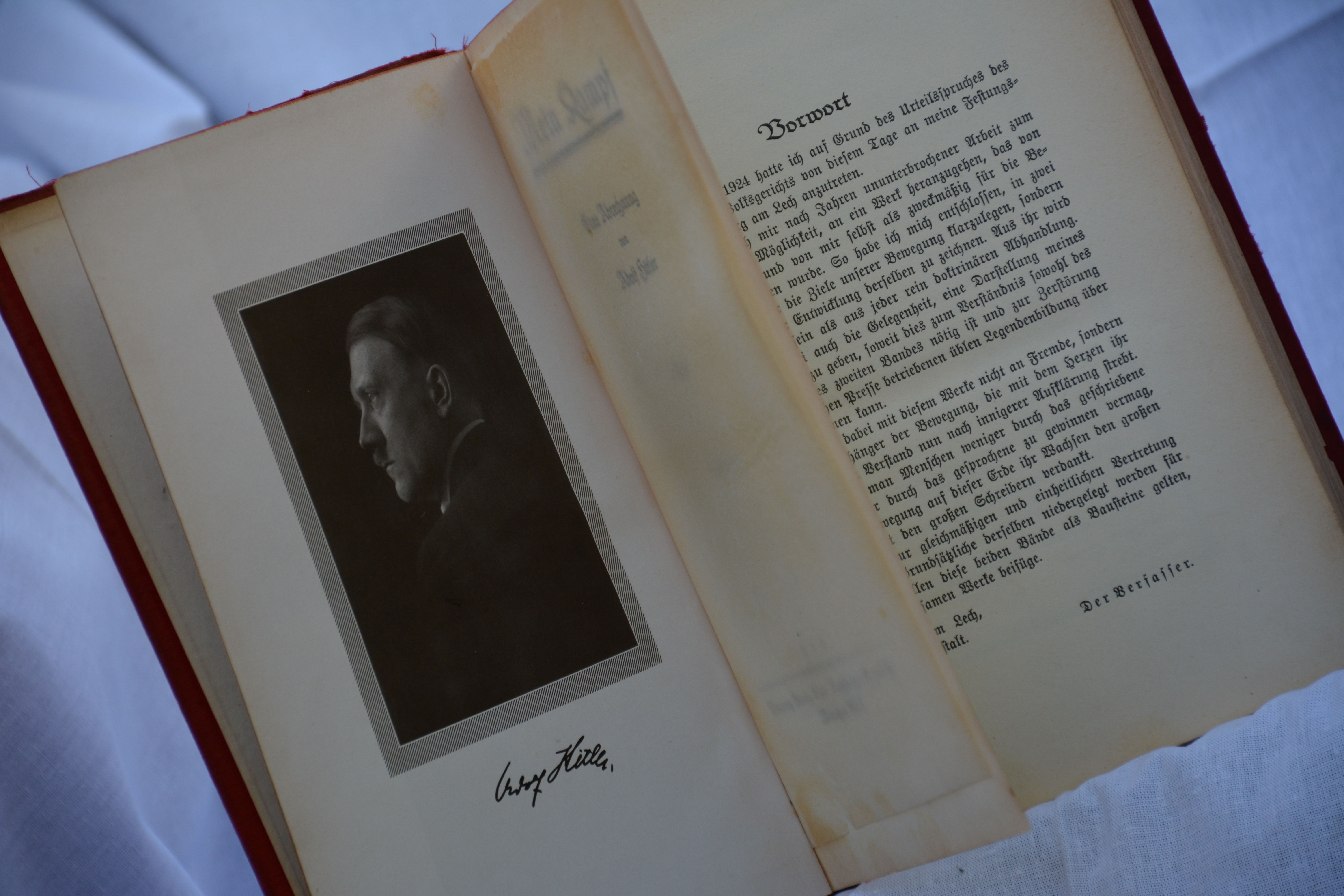 Mein kampf by Adolf Hitler, first edition 1926 by Adolf Hitler ...