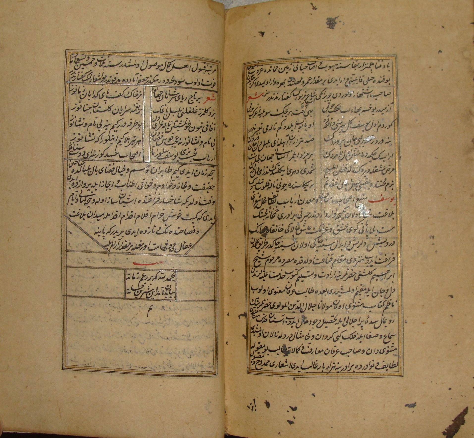 Fine Ottoman Turkish manuscript copied by an important scribe during ...