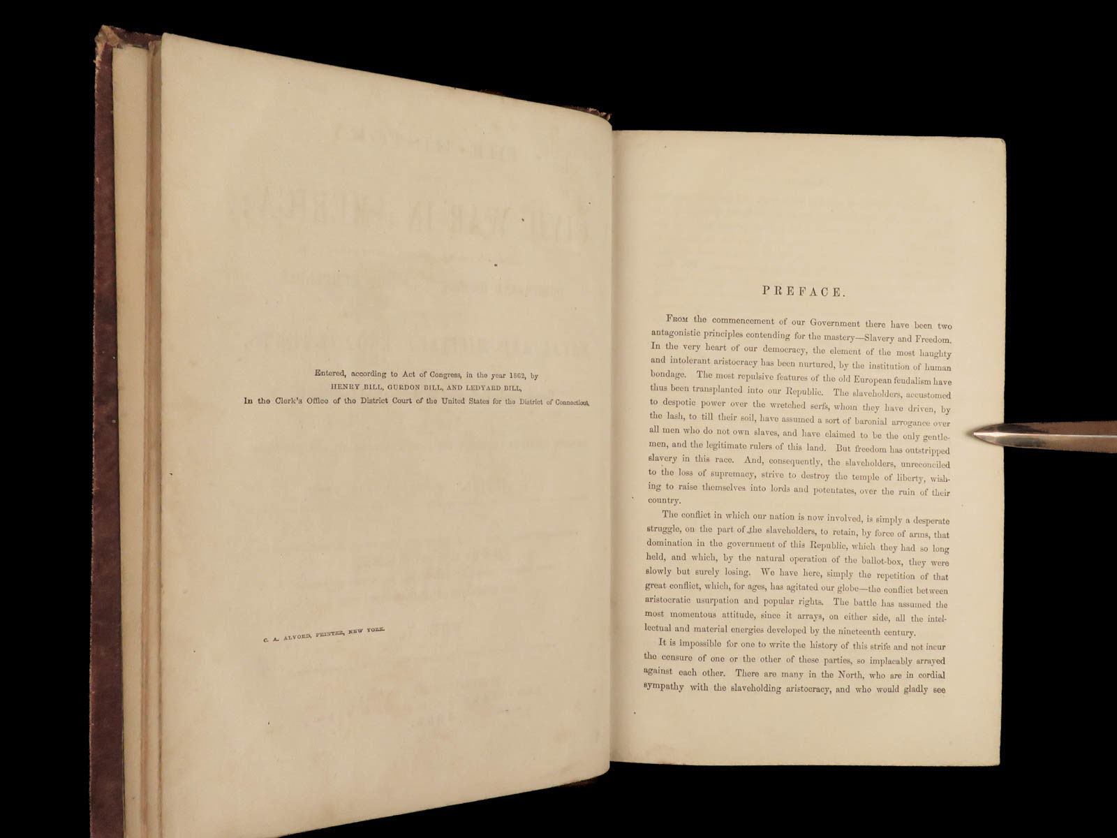 The History of the Civil War in America; Comprising a Full and ...
