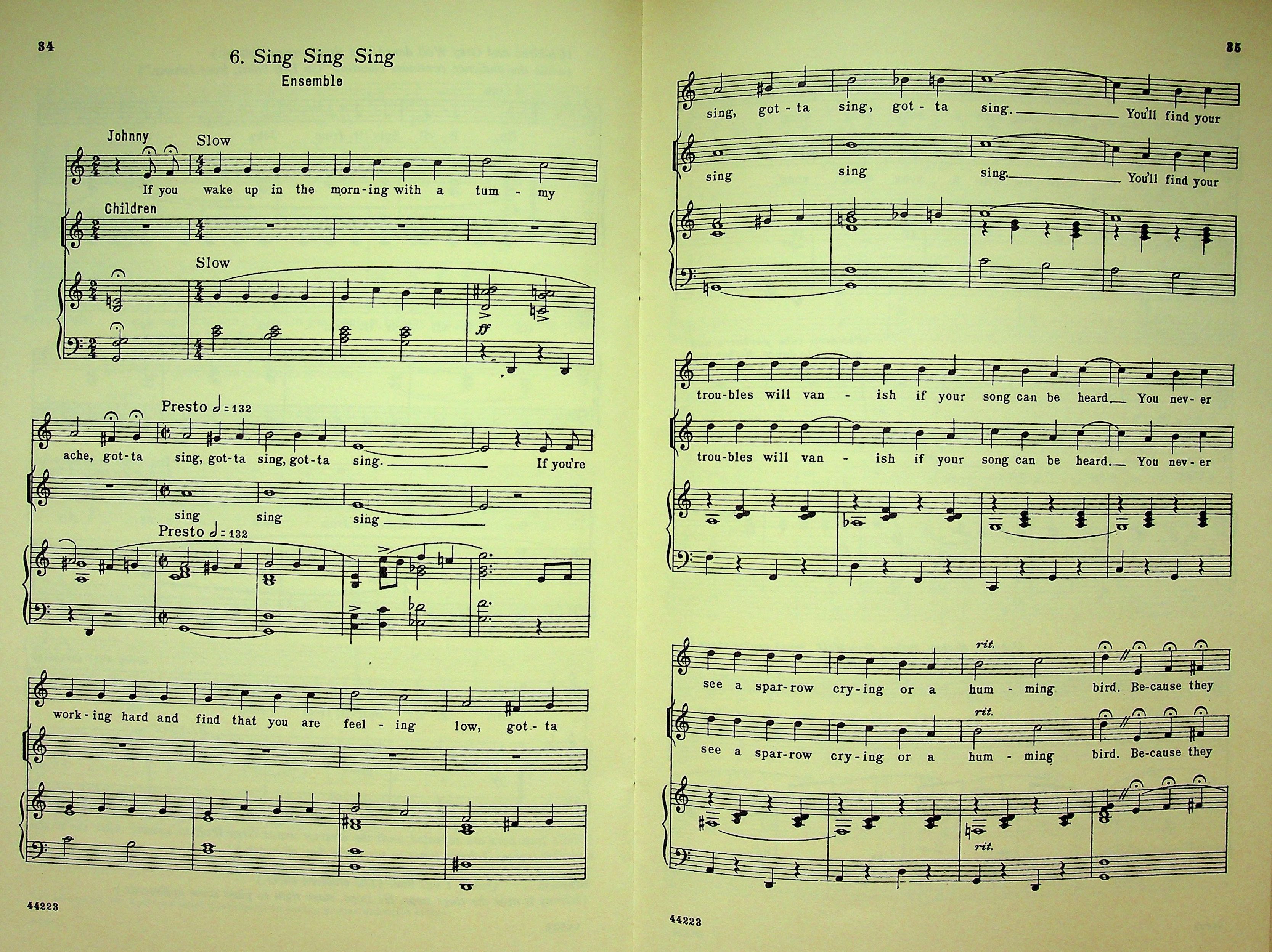 Johnny Appleseed A Musical Play for Children by Carmino Carl Ravosa ...