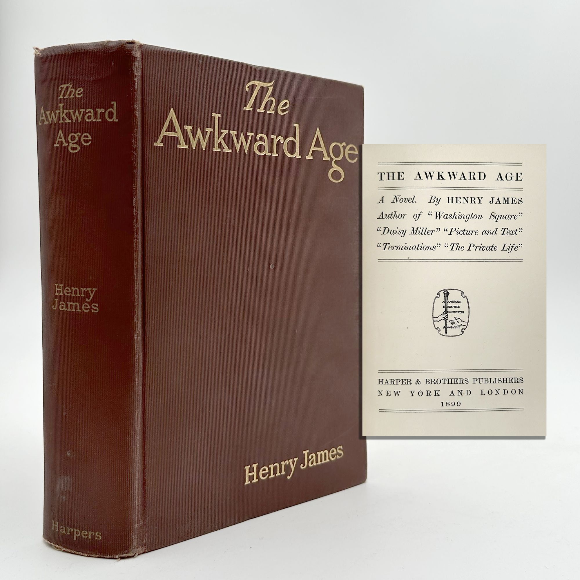 The Awkward Age. A Novel by James, Henry | Search for Rare Books | ABAA