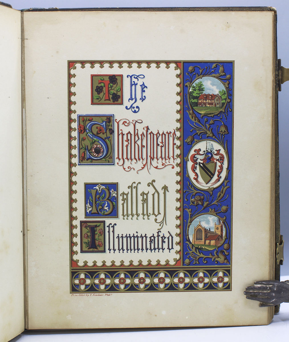 The Songs and Ballads of Shakespeare. Illuminated by T[homas] W. Gwilt ...