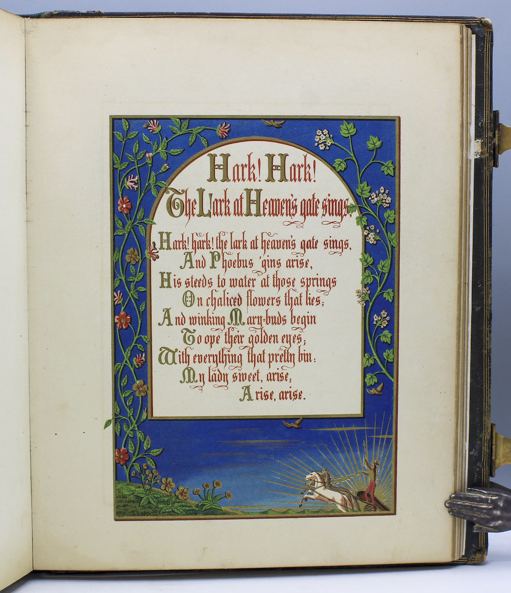 The Songs and Ballads of Shakespeare. Illuminated by T[homas] W. Gwilt ...