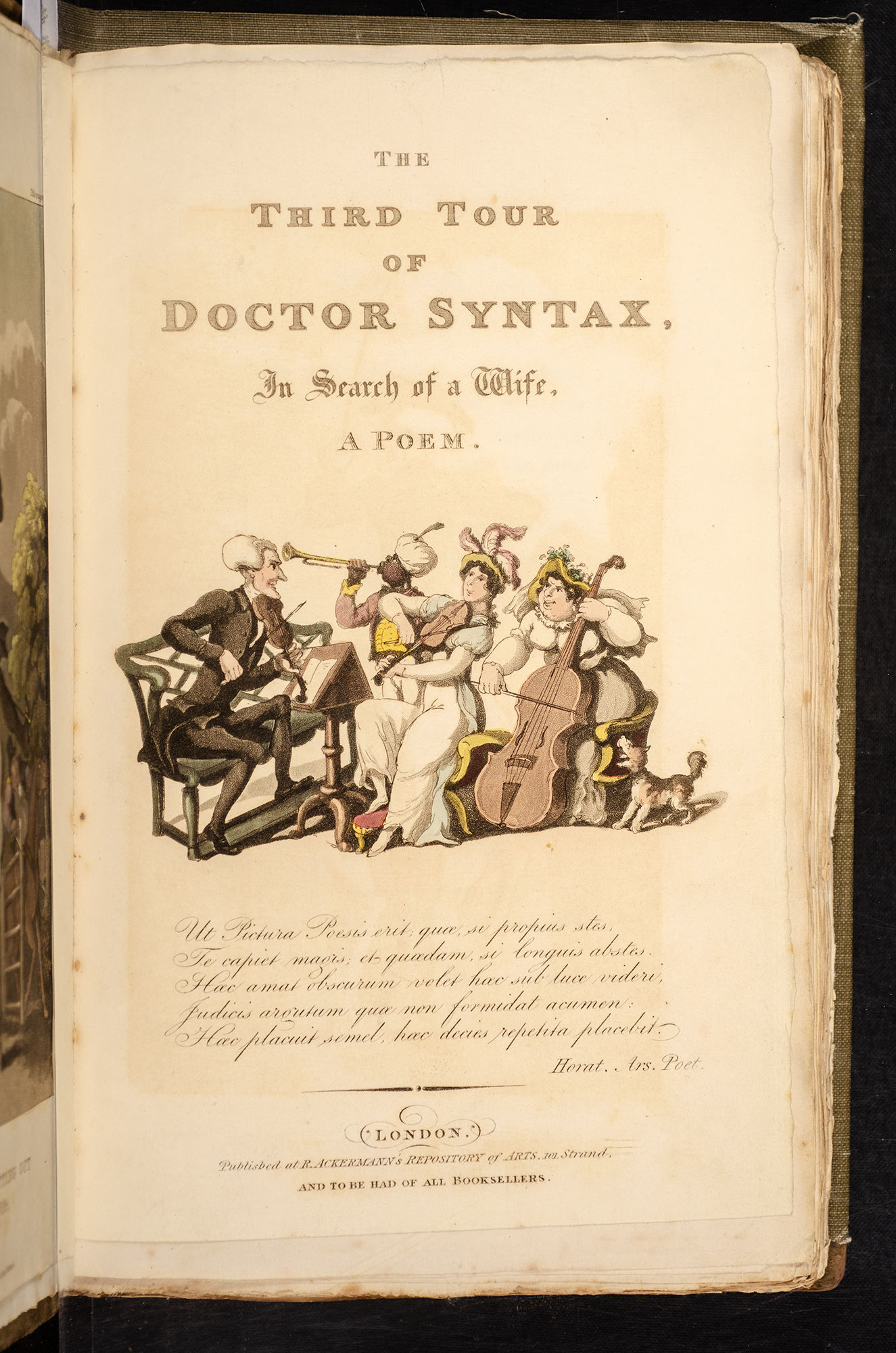 Three Tours of Doctor Syntax, The, 1812, First Edition, Hand-Colored ...