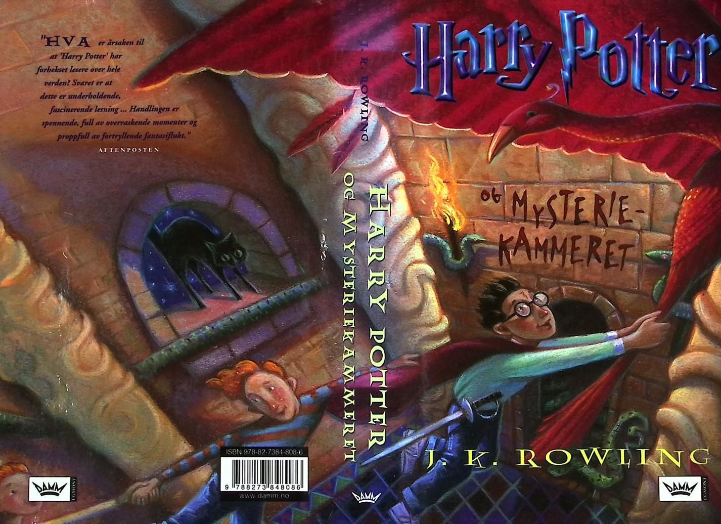 BIBLIO | Harry Potter og Mysteriekammeret [Harry Potter and the Chamber ...