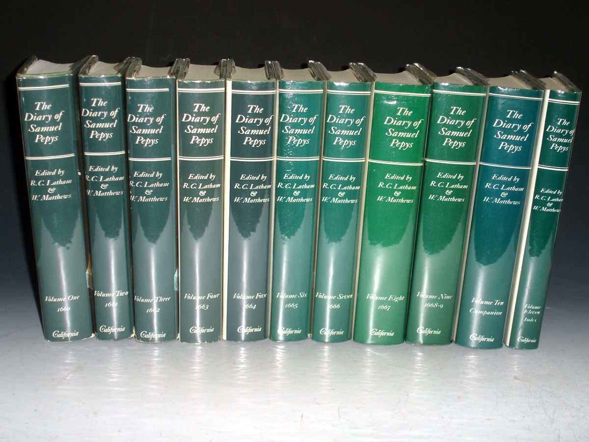 The Diary of Samuel Pepys: a New and Complete Transcription By Robert Latham and William ...