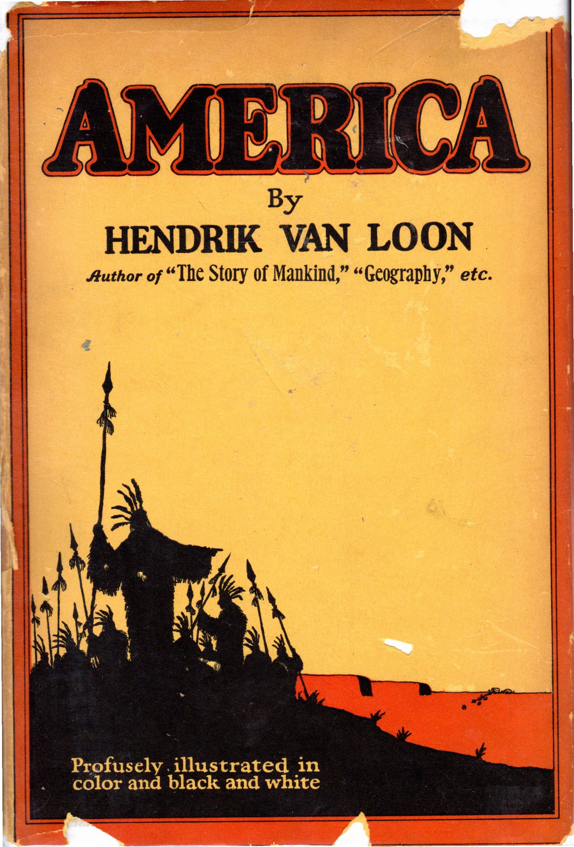 America by Van Loon, Hendrik Willem | Hardcover | 1939 | Tudor ...