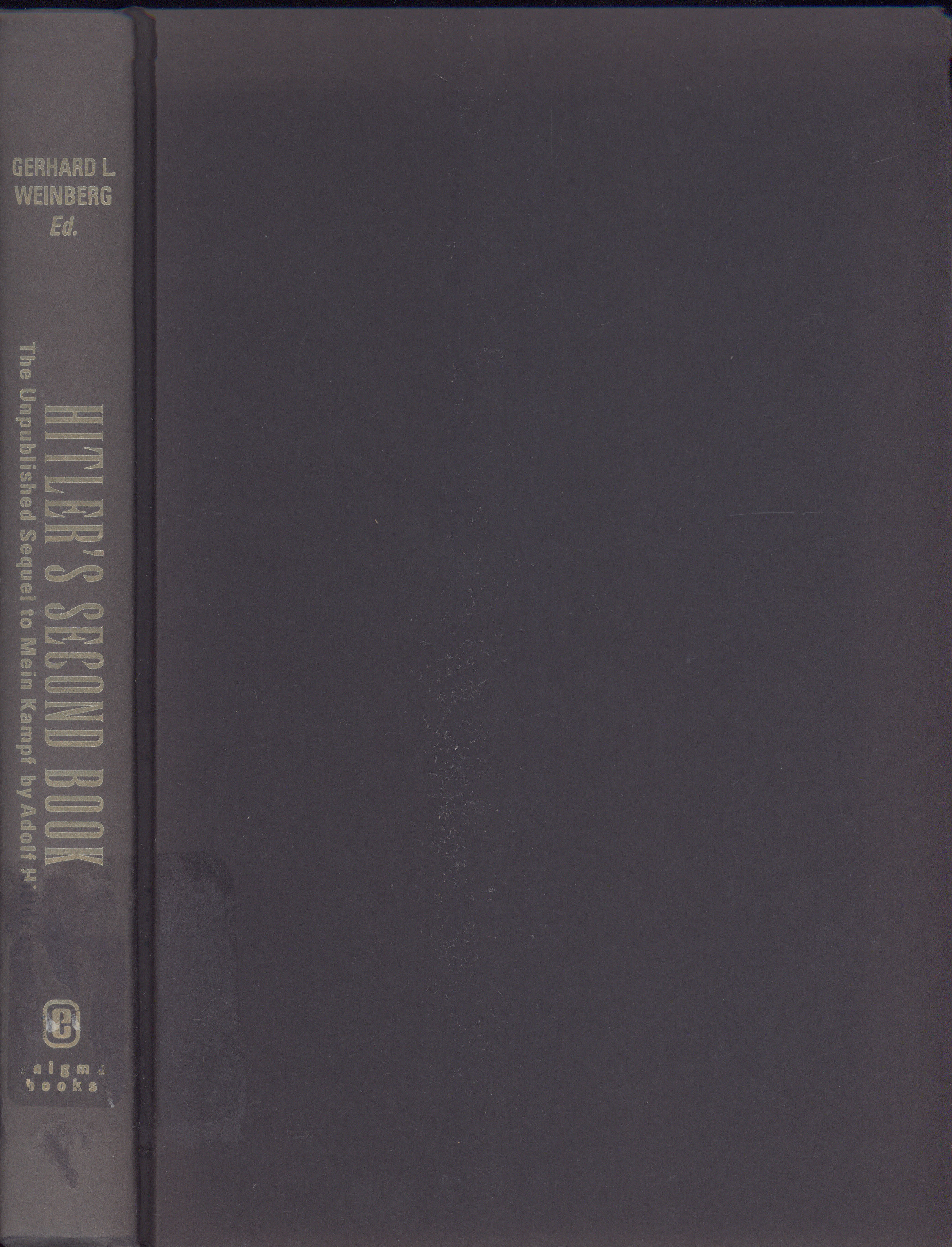 Mein Kampf by Hitler Adolf Translated By (3 items) - Biblio