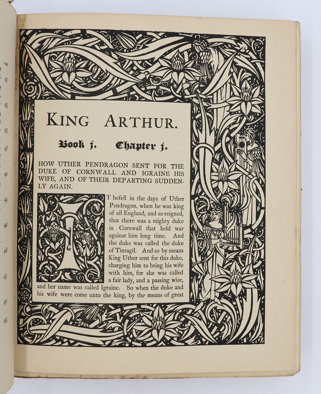 LE MORTE D'ARTHUR. The Birth Life and Acts of King Arthur of His Noble ...