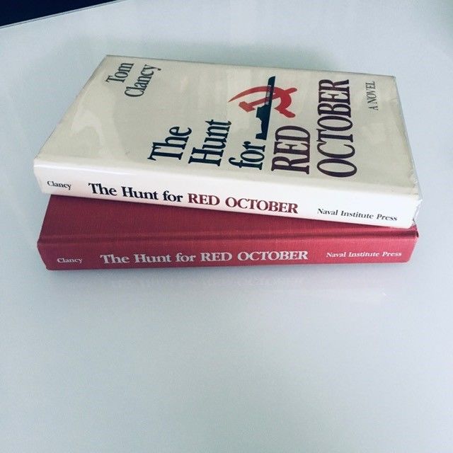 The Hunt For Red October by Clancy, Tom | Hardcover | 1984 | Naval ...