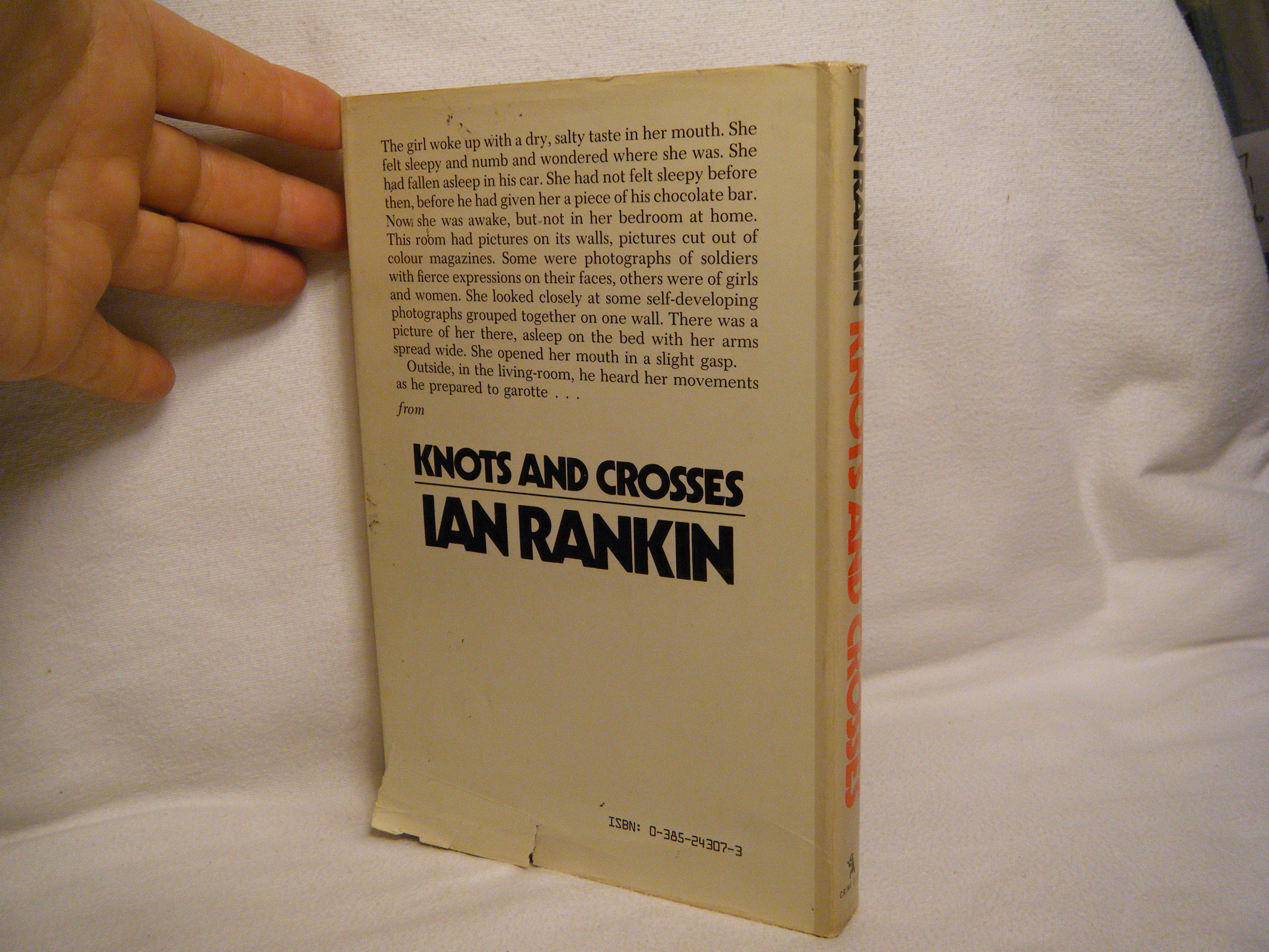 Knots and Crosses by Rankin, Ian | Hardcover | 1987 | Doubleday ...