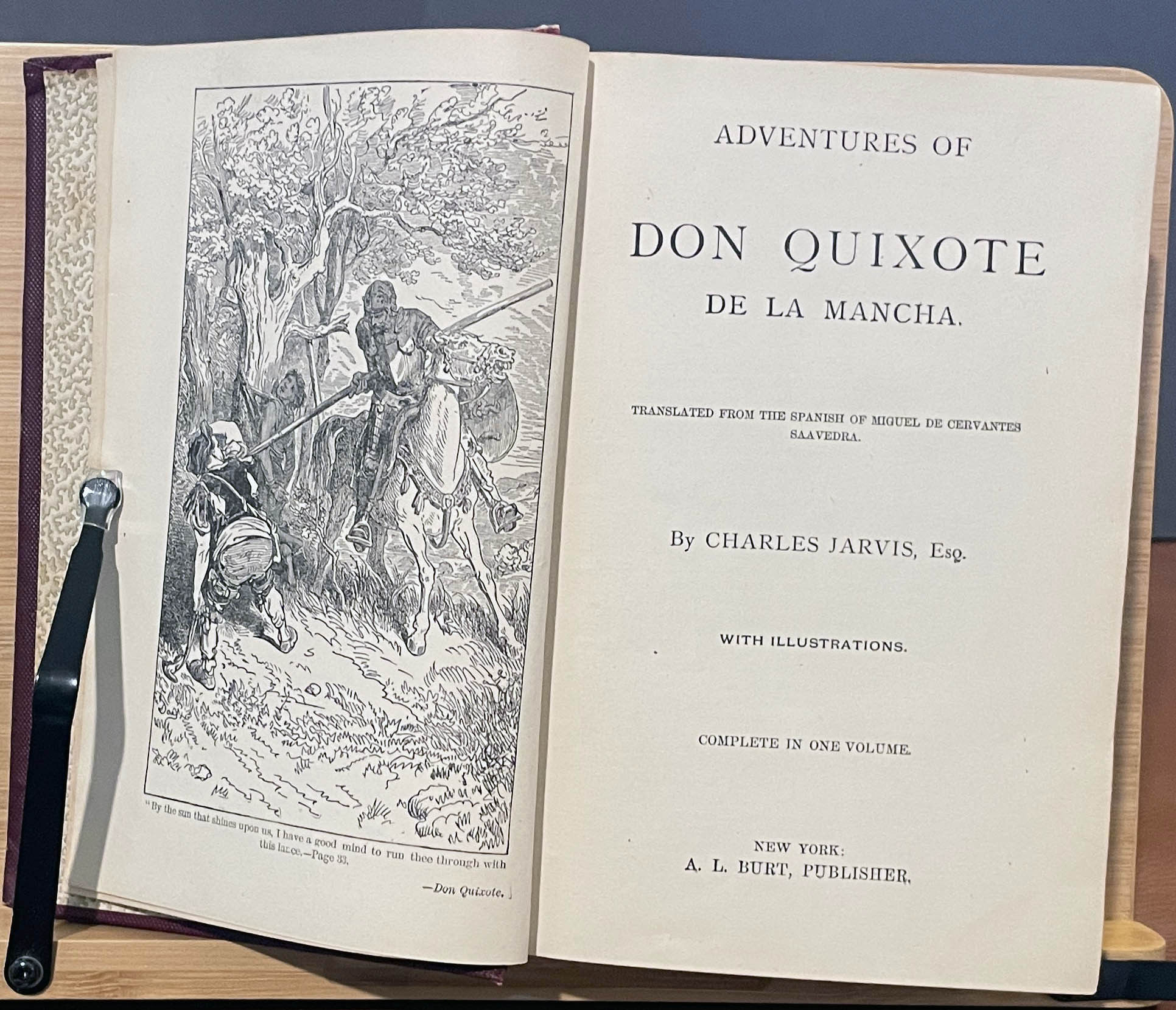 Adventures of Don Quixote de la Mancha by Miguel de Cervantes Saavedra ...