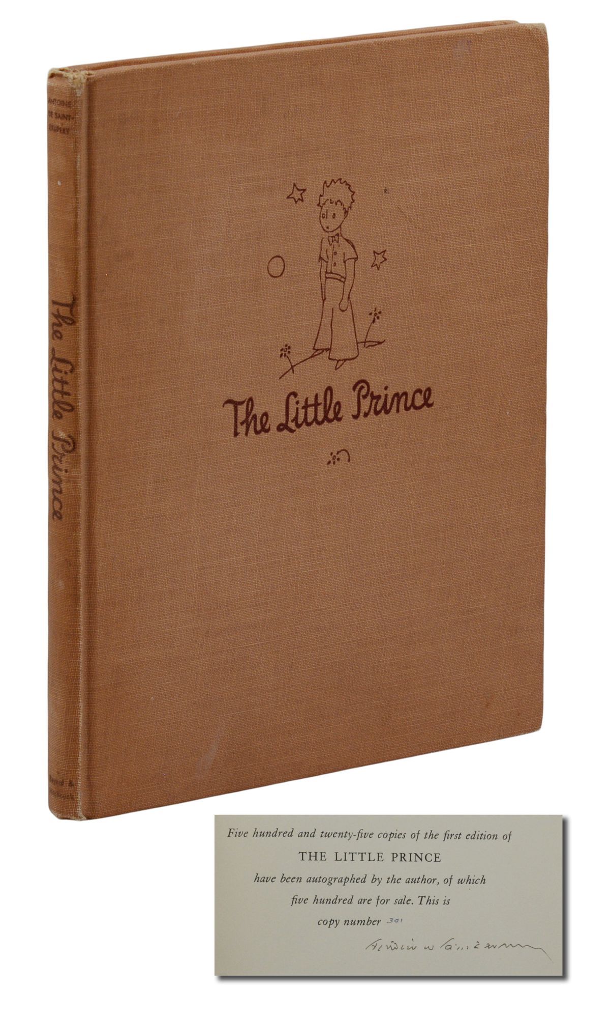 The Little Prince by Saint-Exupery, Antoine de | | 1943 | Reynal ...
