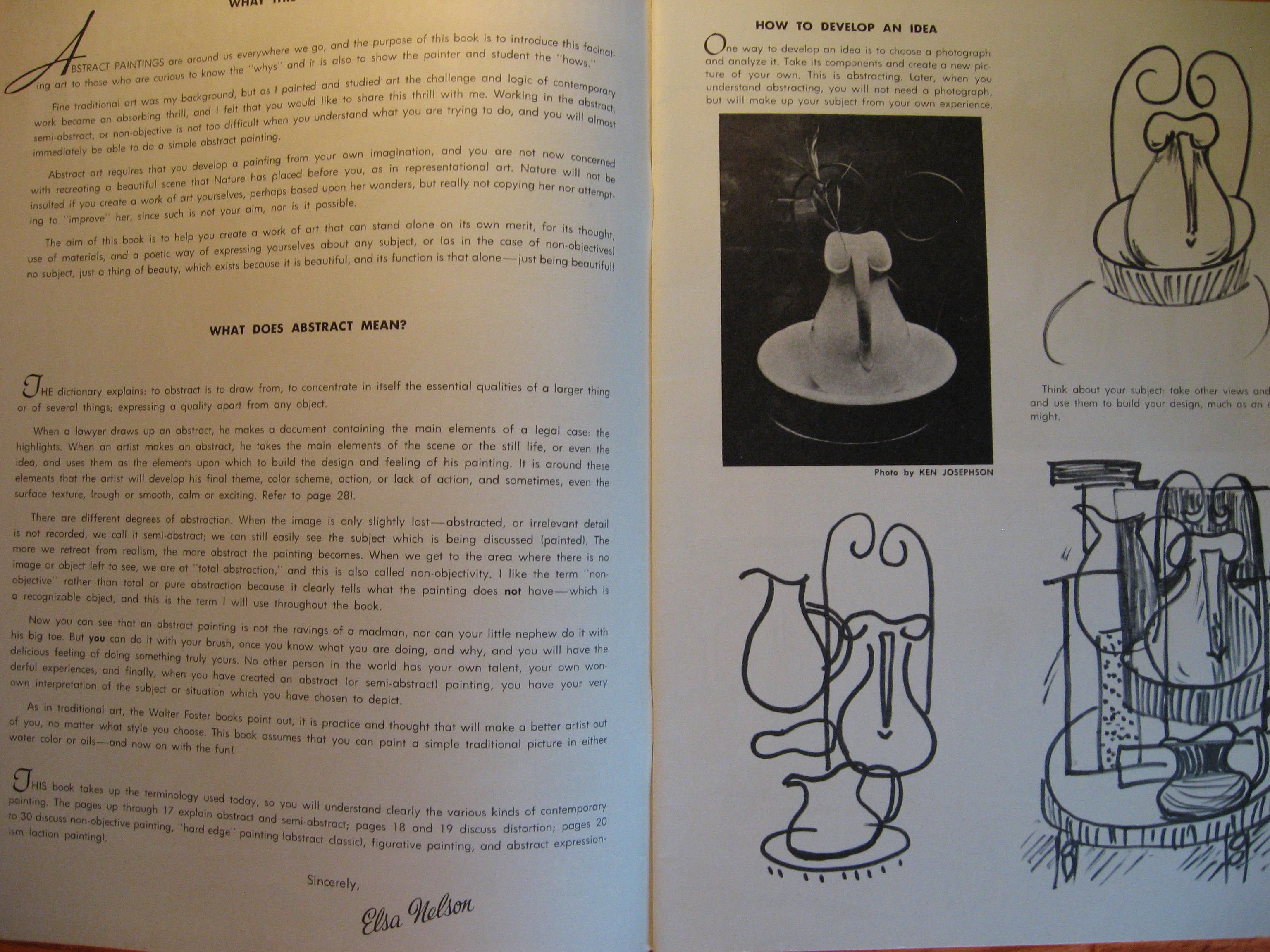 Understanding and Painting Abstract Art by Nelson, Elsa | Staple Bound ...