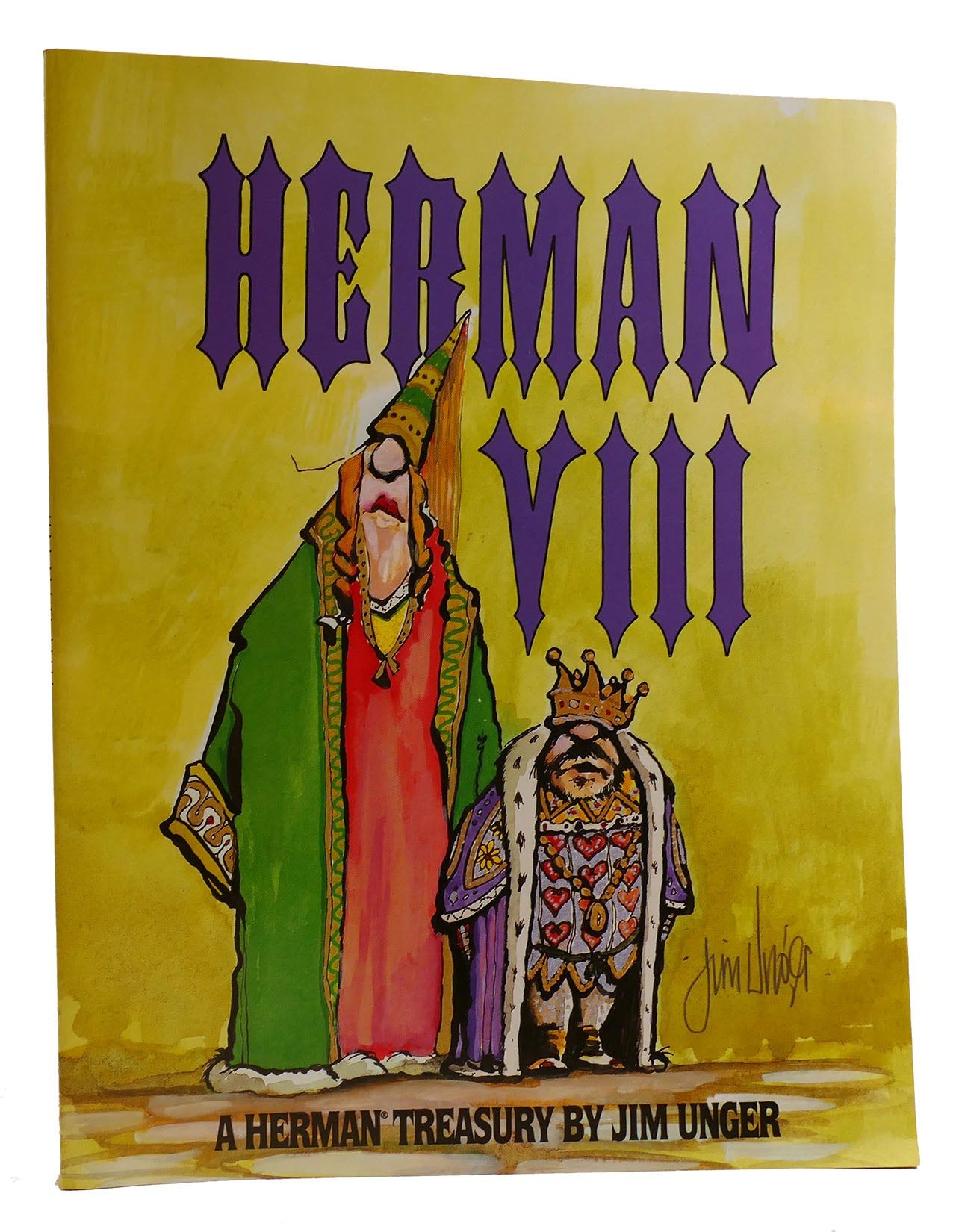 HERMAN VIII A Herman Treasury by Jim Unger | Softcover | 1992 | Andrews ...