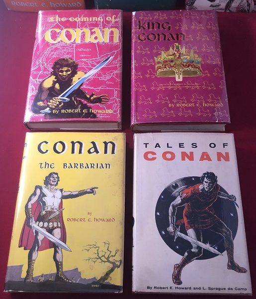Complete Set of 7 Gnome Press CONAN Titles by (Fantasy) HOWARD, Robert ...