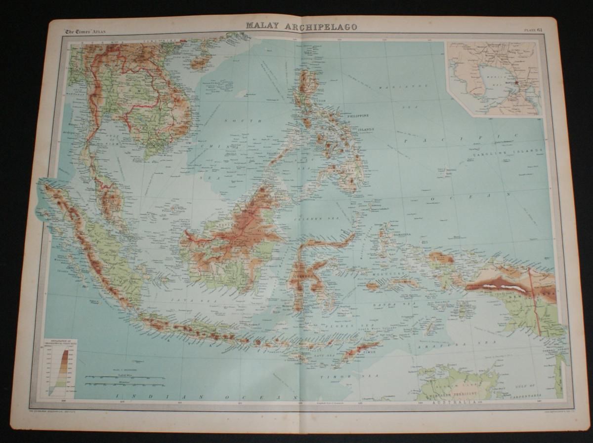 Malay Archipelago Map