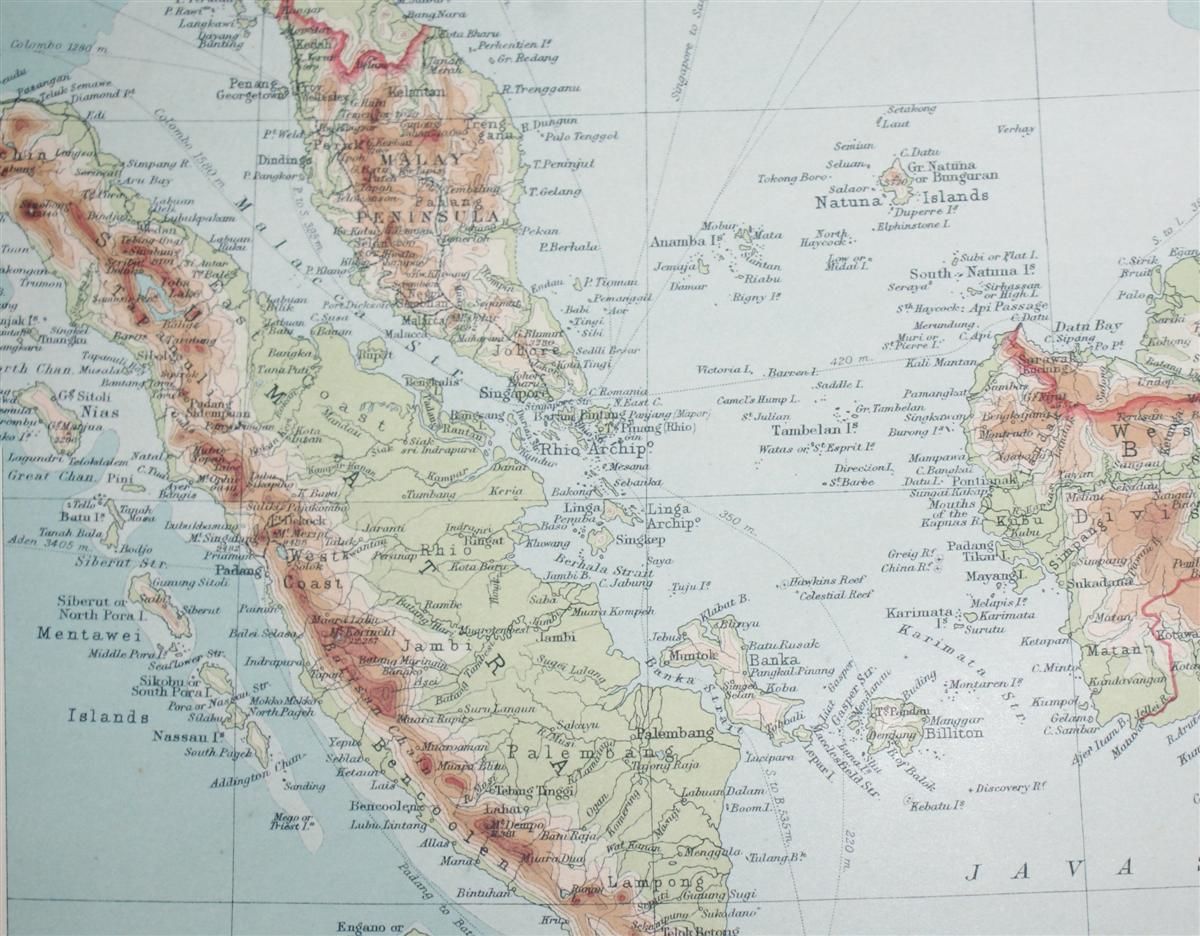 Malay Archipelago Map