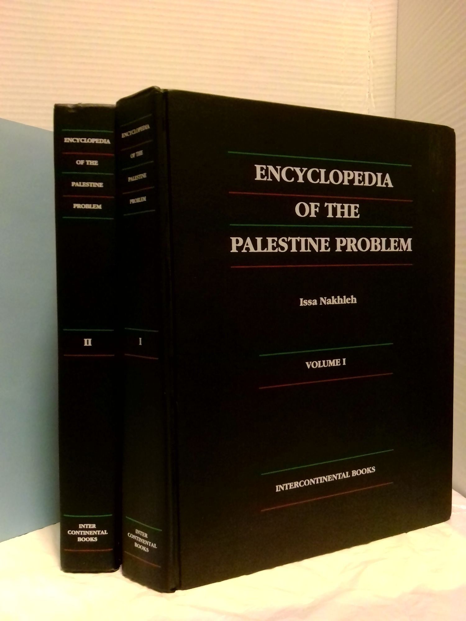 ENCYCLOPEDIA OF THE PALESTINE PROBLEM [TWO VOLUMES] by Nakhleh, Issa | Hardcover | 1991 ...
