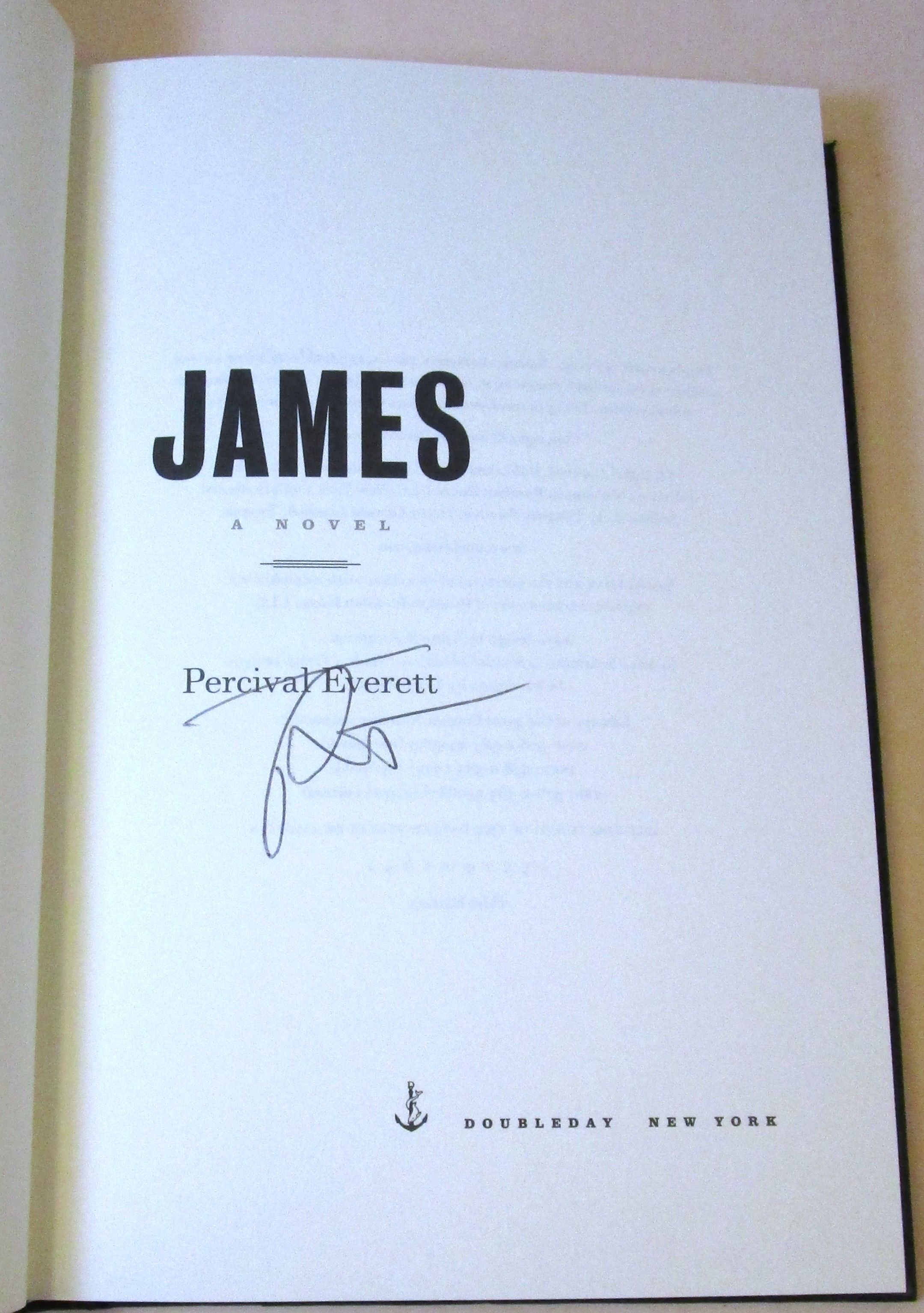 James by Percival Everett | Cloth | 2024 | Doubleday | 9780385550369 ...