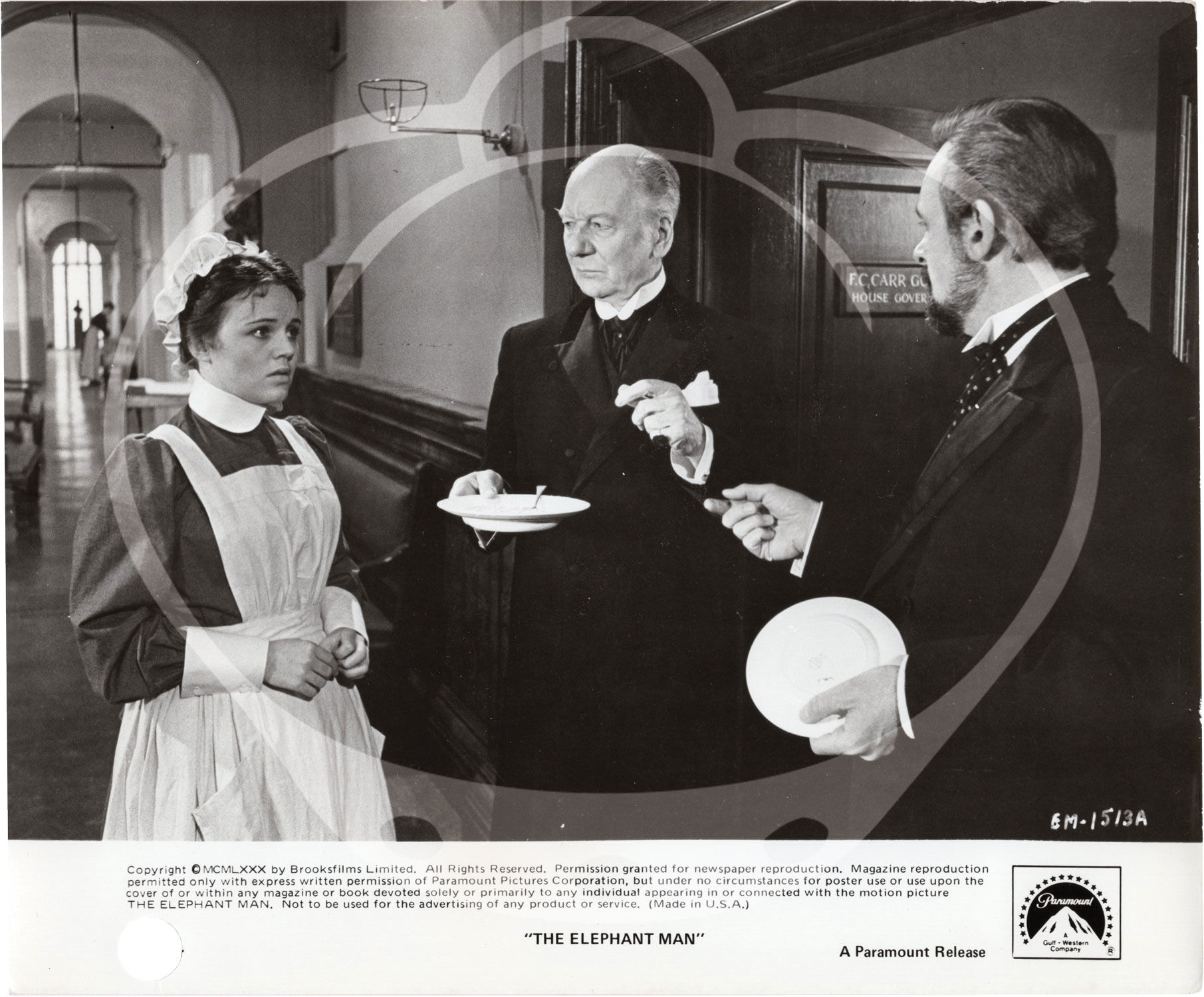 The Elephant Man (Collection of ten original photographs from the 1980 ...