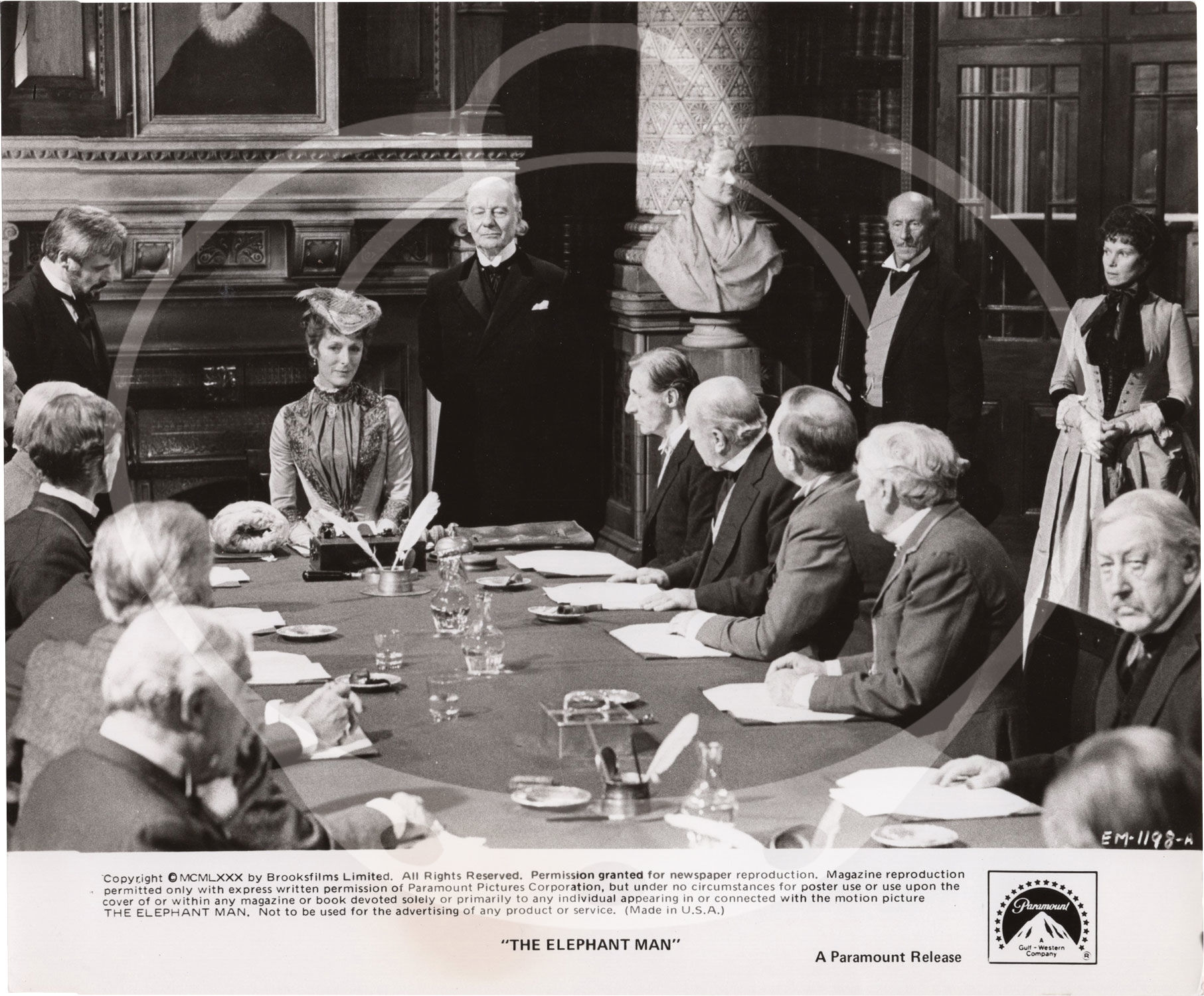 The Elephant Man (Collection of ten original photographs from the 1980 ...