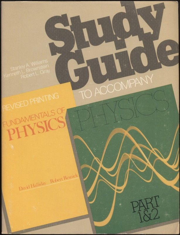 Student Study Guide to accompany Fundamentals of Physics (Revised ...