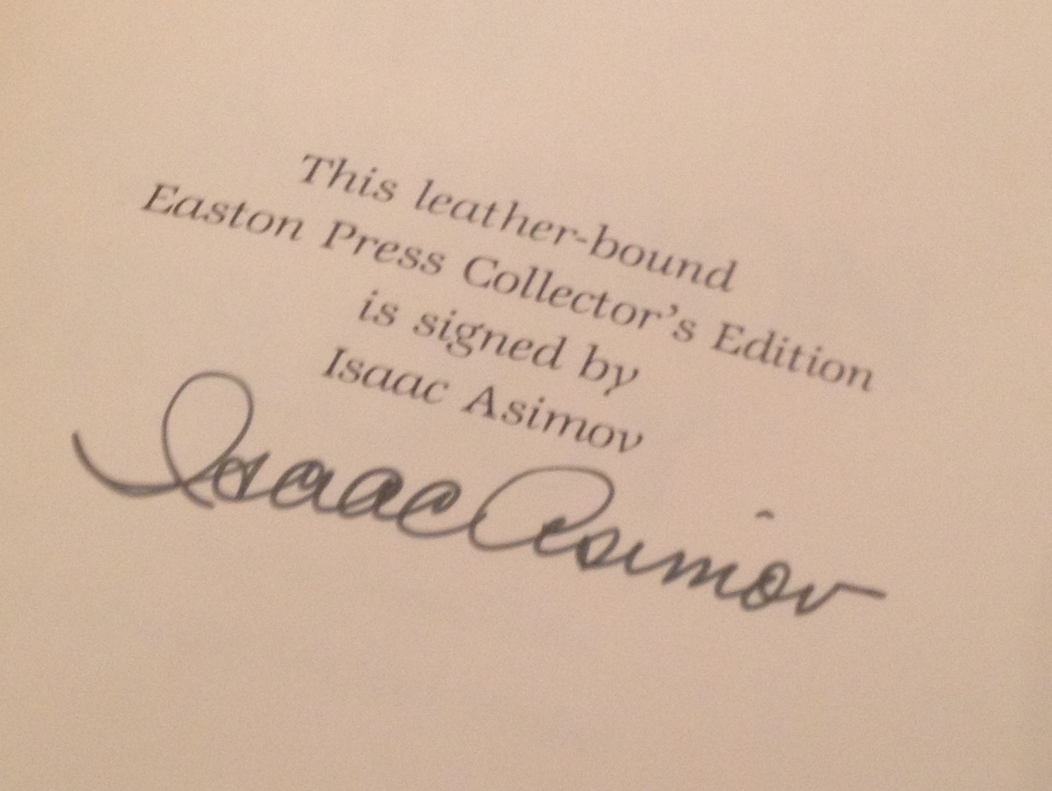 The Foundation Trilogy by Asimov, Isaac | Hardcover | 1988 | Easton ...