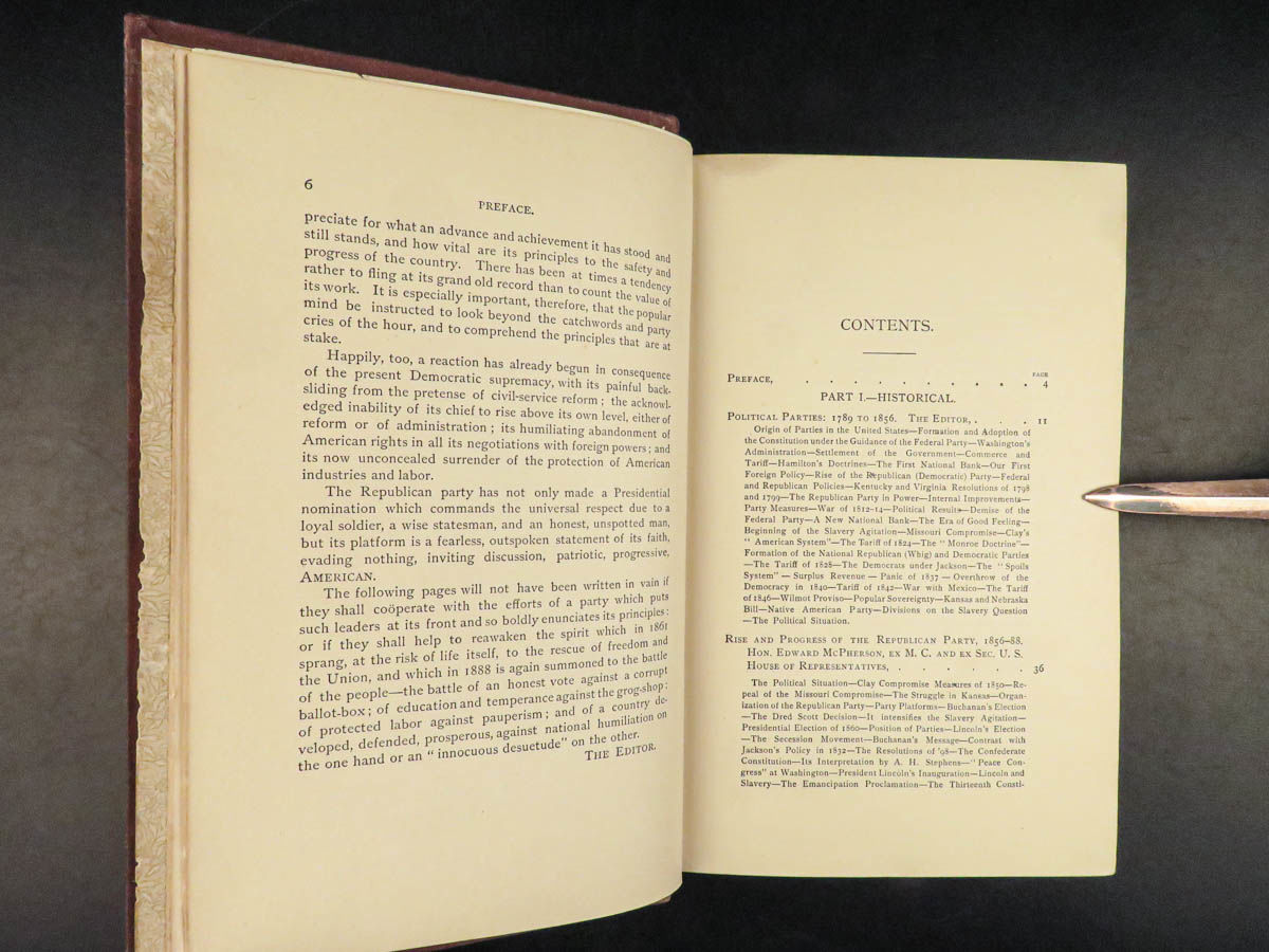 The Republican party; its history, principles, and policies. by LONG ...