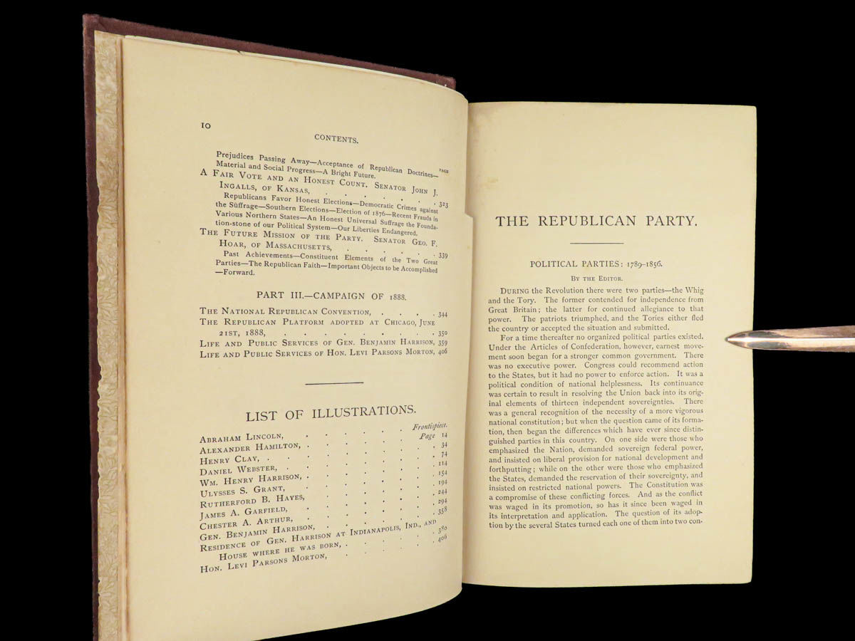 The Republican party; its history, principles, and policies. by LONG ...