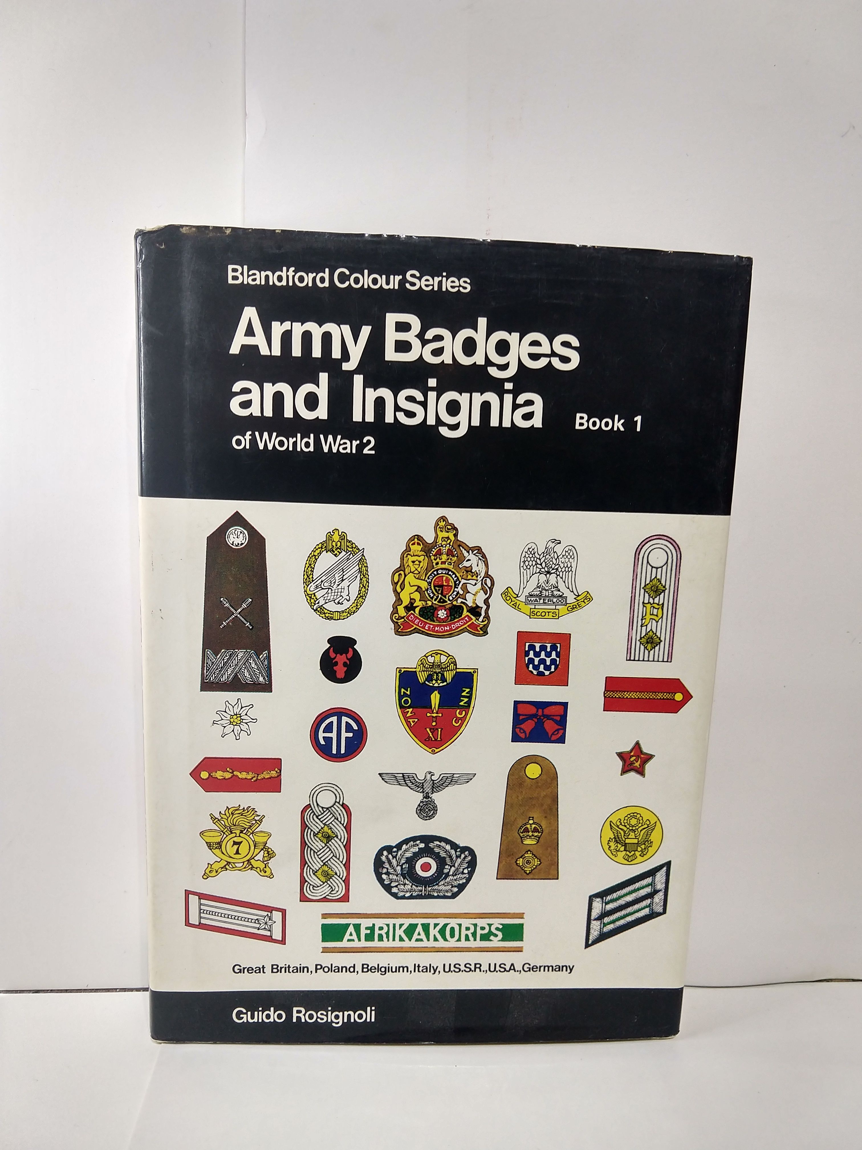 World War 2 Army Insignia Badges