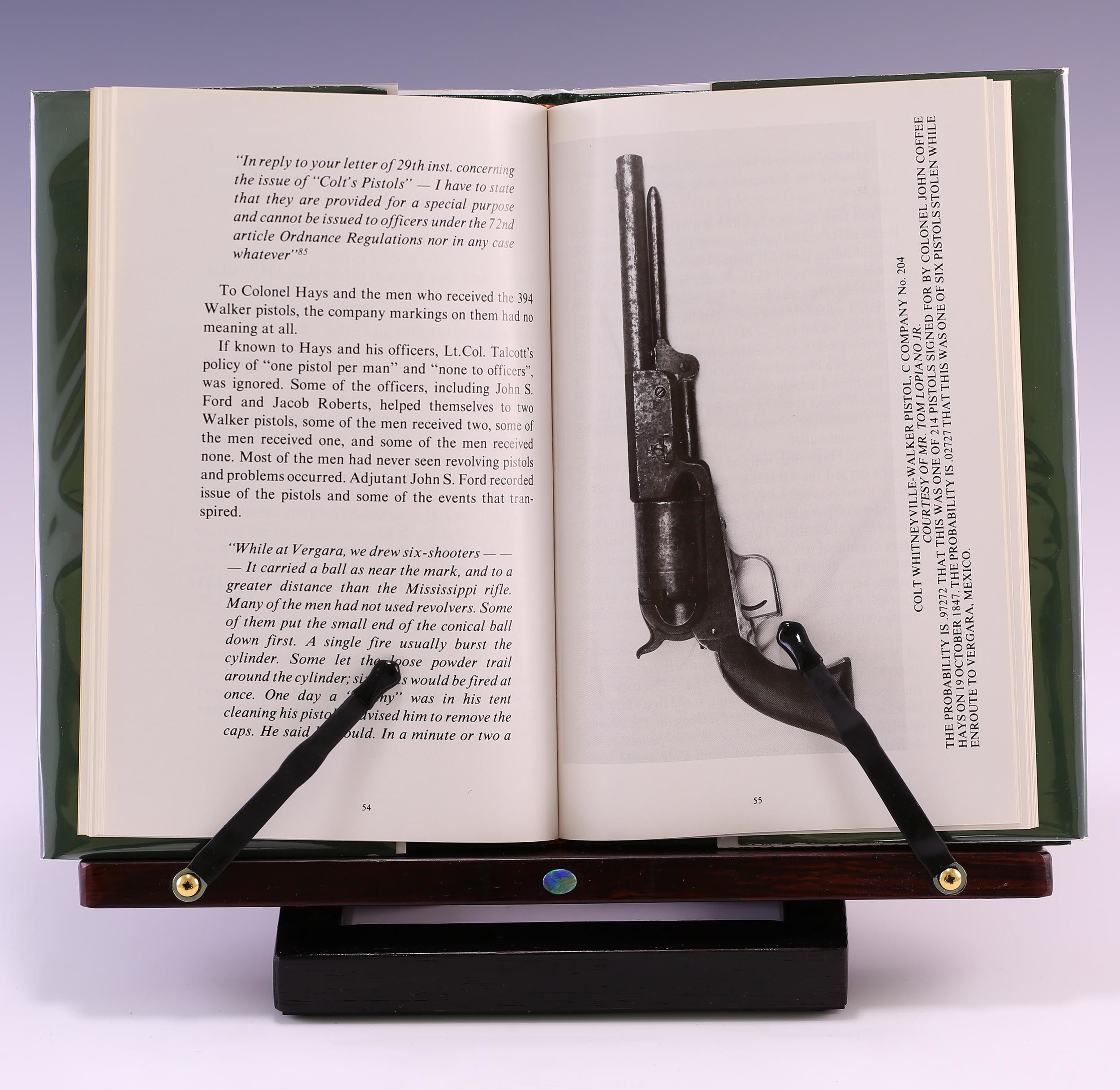 The Colt Whitneyville-Walker Pistol: A Study of the Pistol and ...