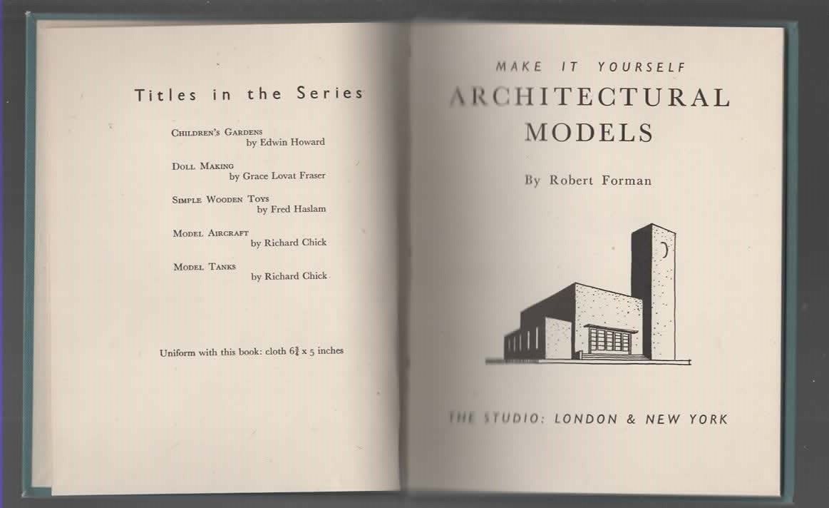Simple Architectural Model Making