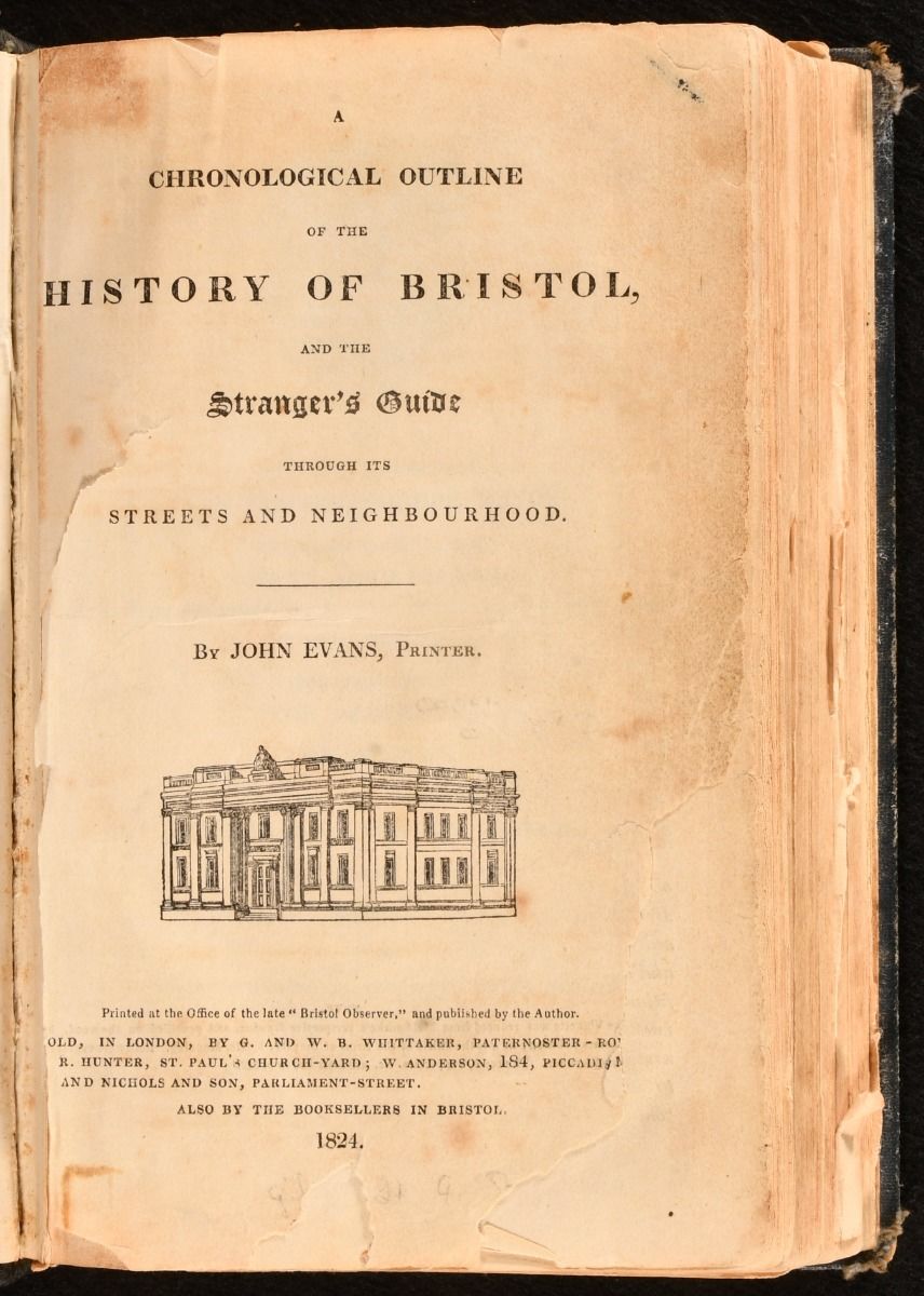 A Chronological Outline of the History of Bristol and the Stranger's ...