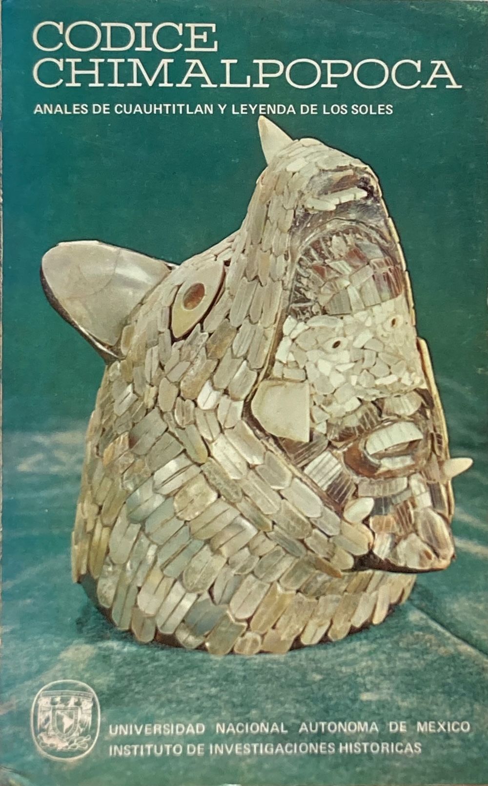 CODICE CHIMALPOPOCA by PRIMO FELICIANO VELAZQUEZ (TRANS.) | 1975 ...