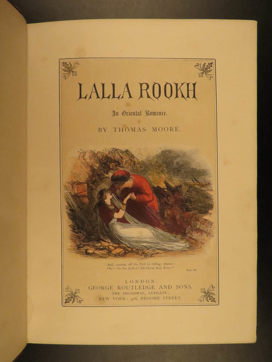 Lalla Rookh: an oriental romance by Thomas MOORE - Hardcover - 1868 ...
