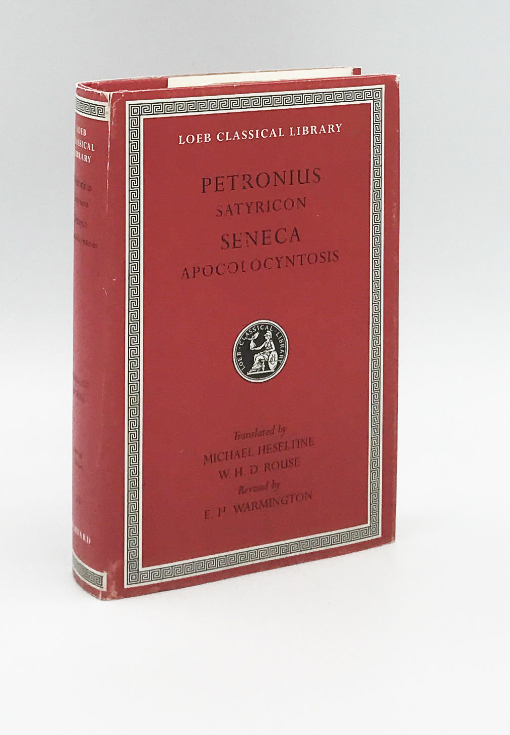 Petronius: Satyricon; Seneca: Apocolocyntosis (Loeb Classical Library ...