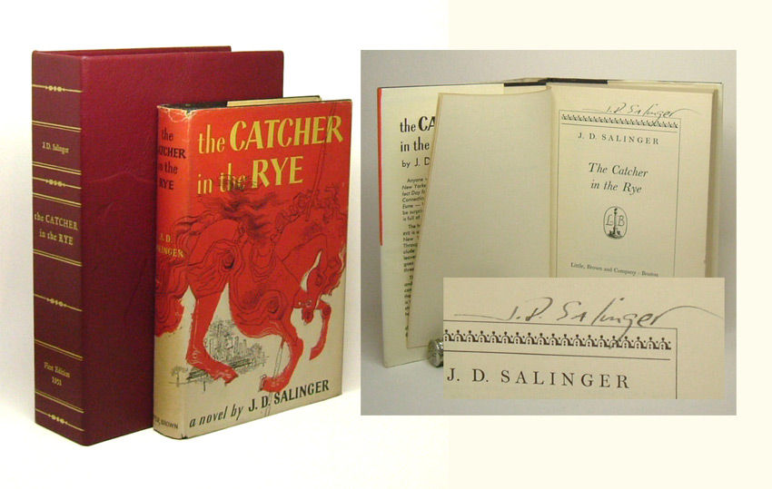 THE CATCHER IN THE RYE. Signed by Salinger, J.D | Hardcover | 1952 ...