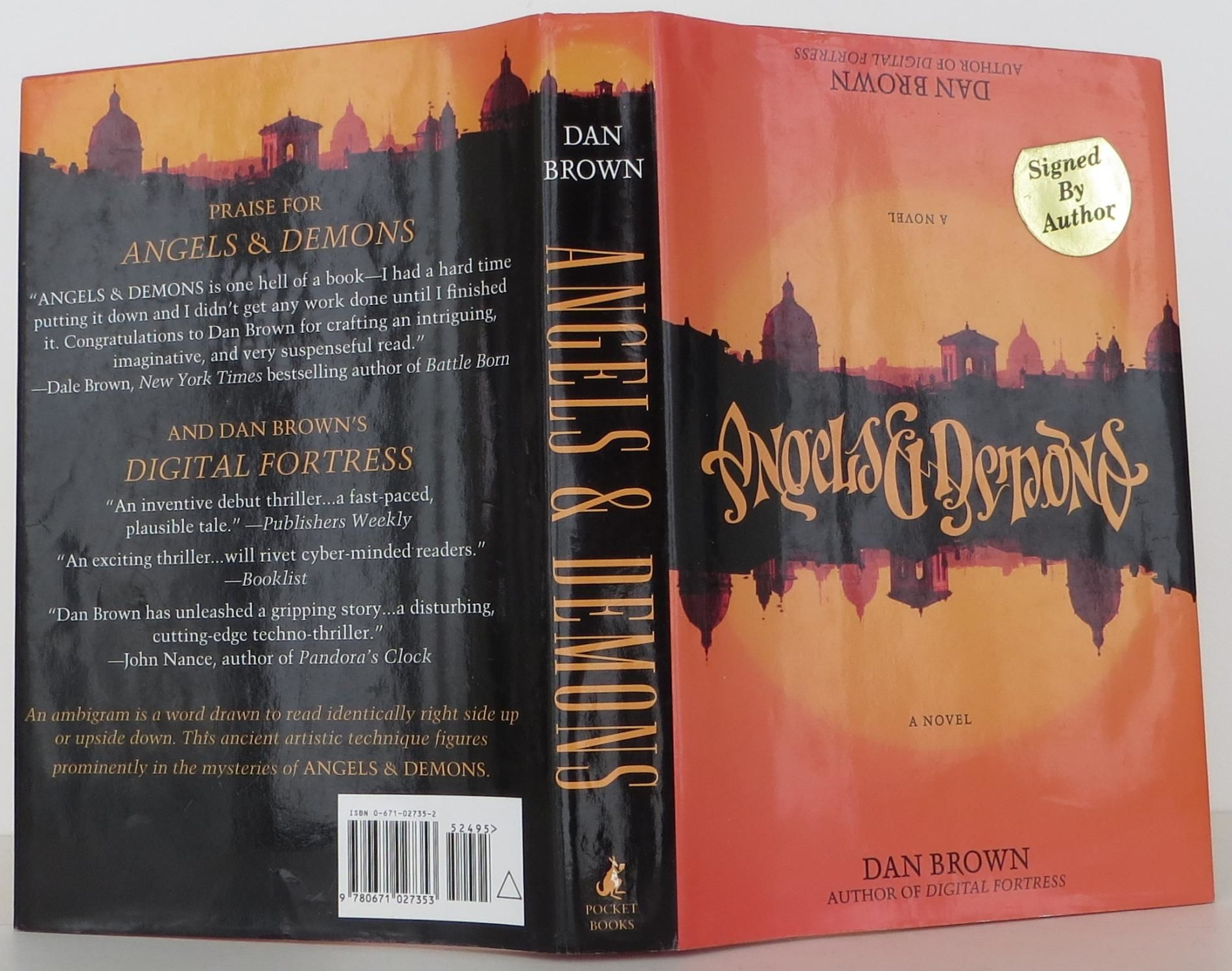 Angels & Demons (Robert Langdon) by Brown, Dan | Hardcover | 2000 | U.S ...